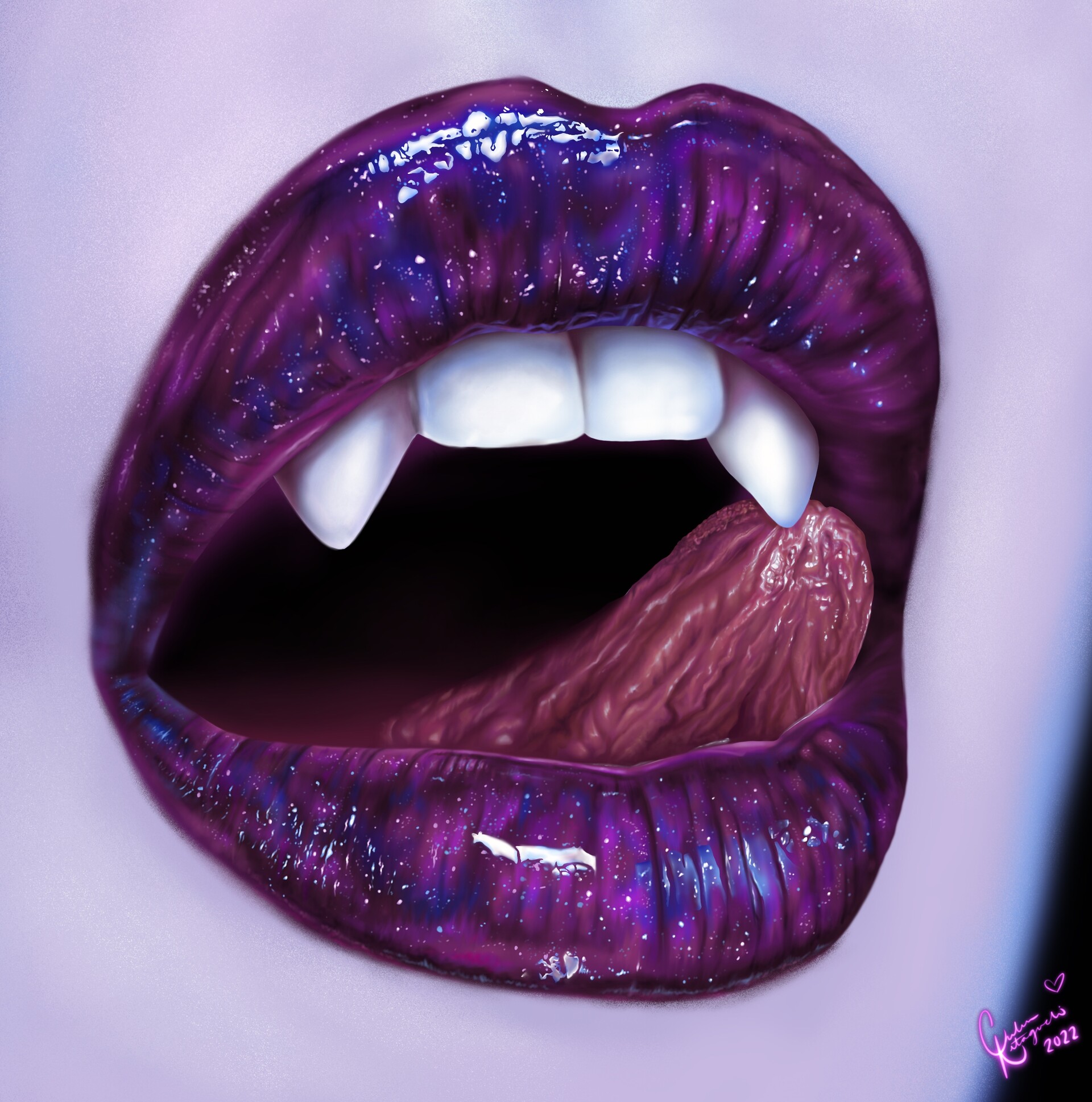 ArtStation - Vampire’s Kiss