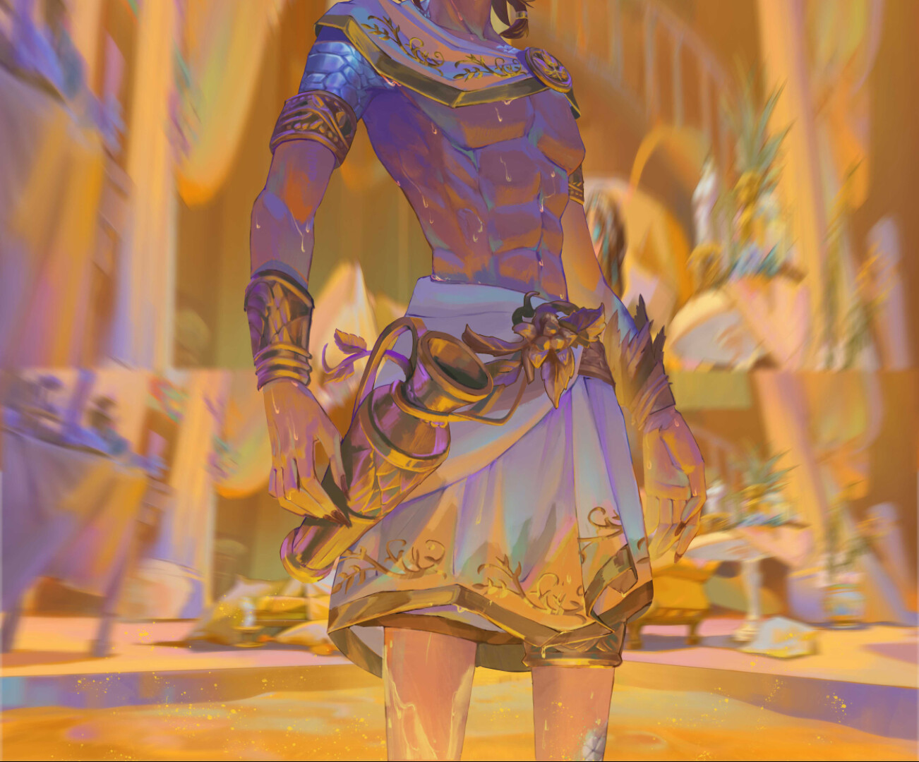 ArtStation - 第五人格-温泉浴场