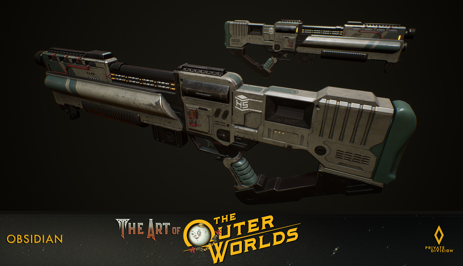 ArtStation - The Outer Worlds: Hammersmith Shotgun