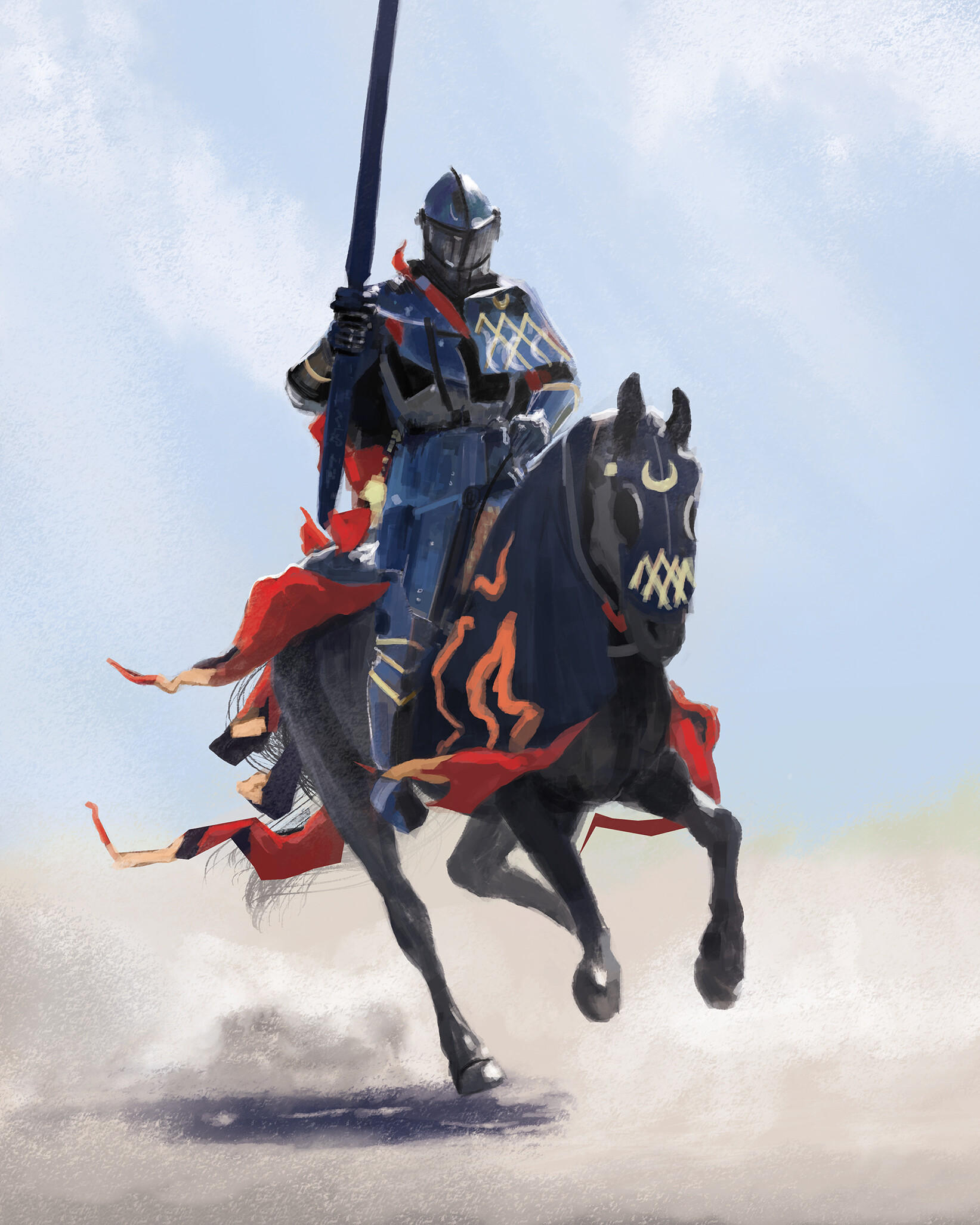 ArtStation - Knight study