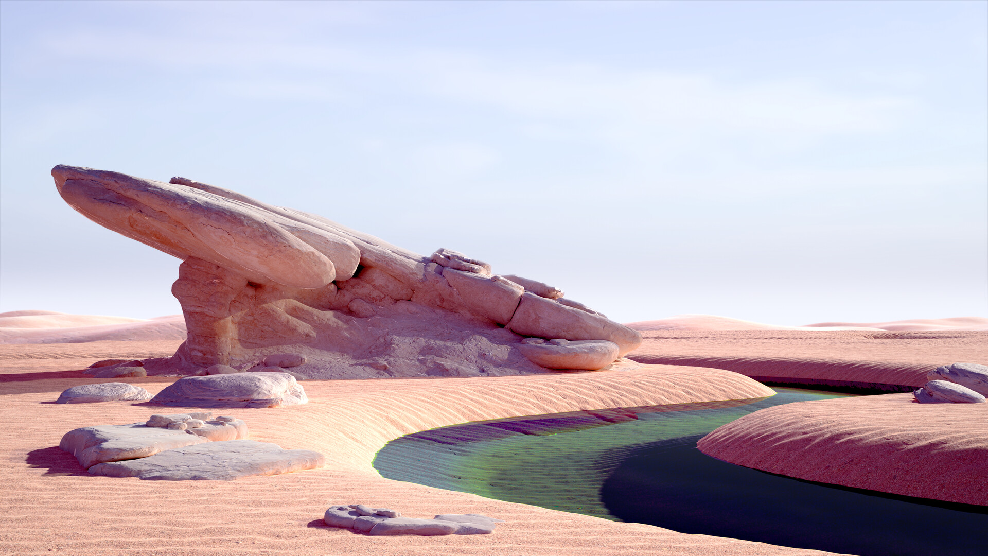 ArtStation - Sandy dreamland