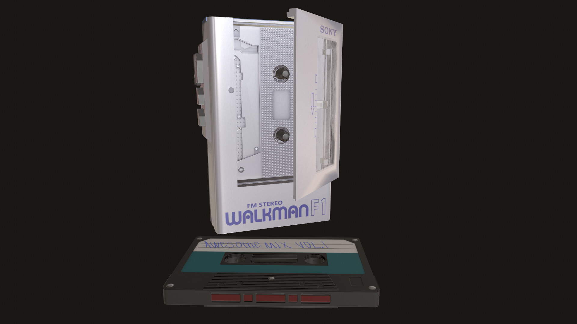ArtStation - Sony Walkman WM-F1