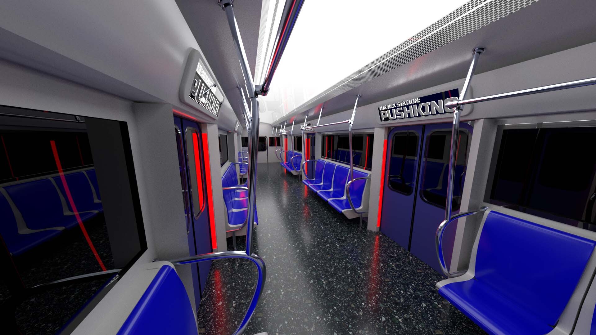 ArtStation - Metro Train