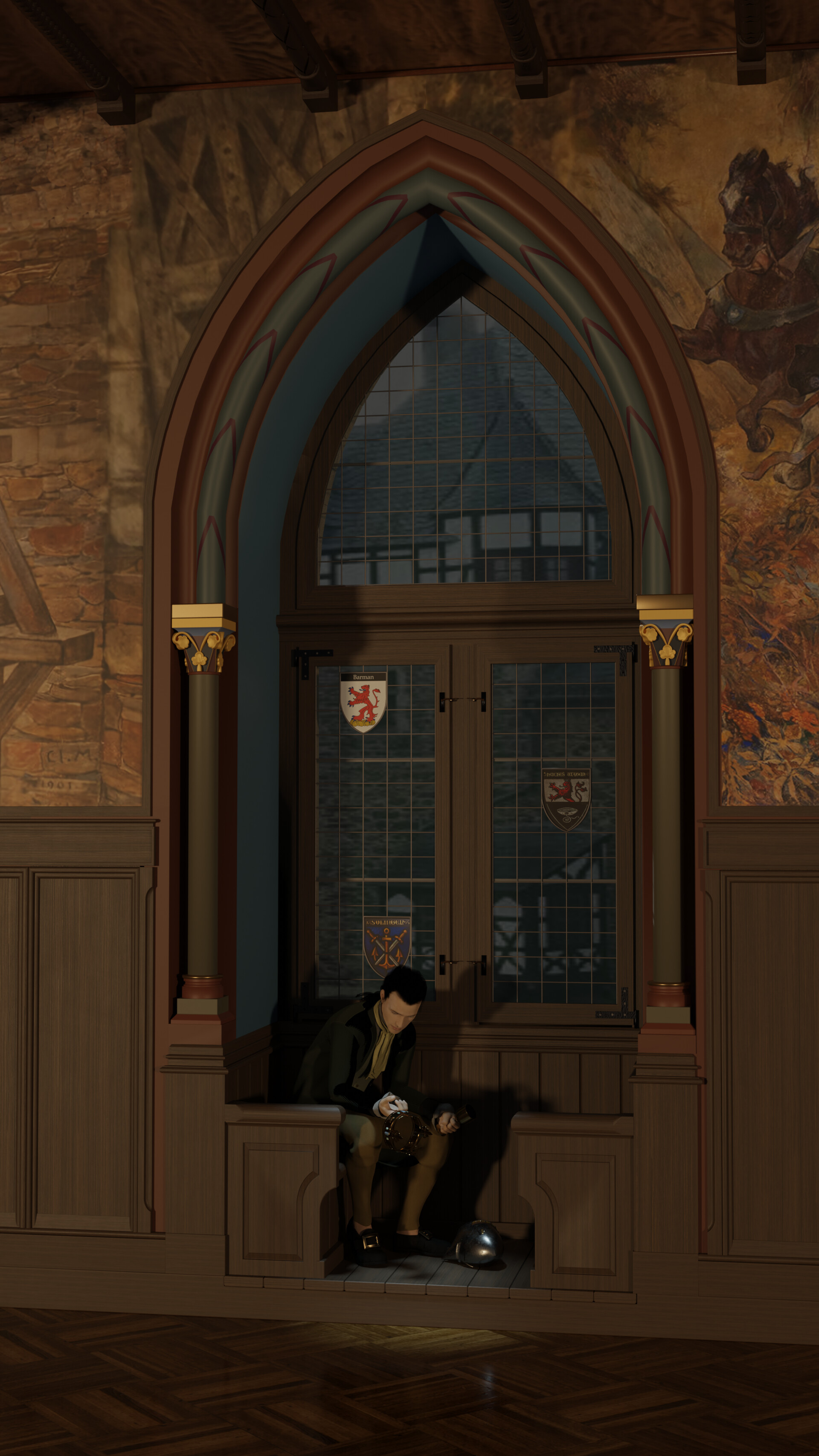 ArtStation - Contemplating Responsibility