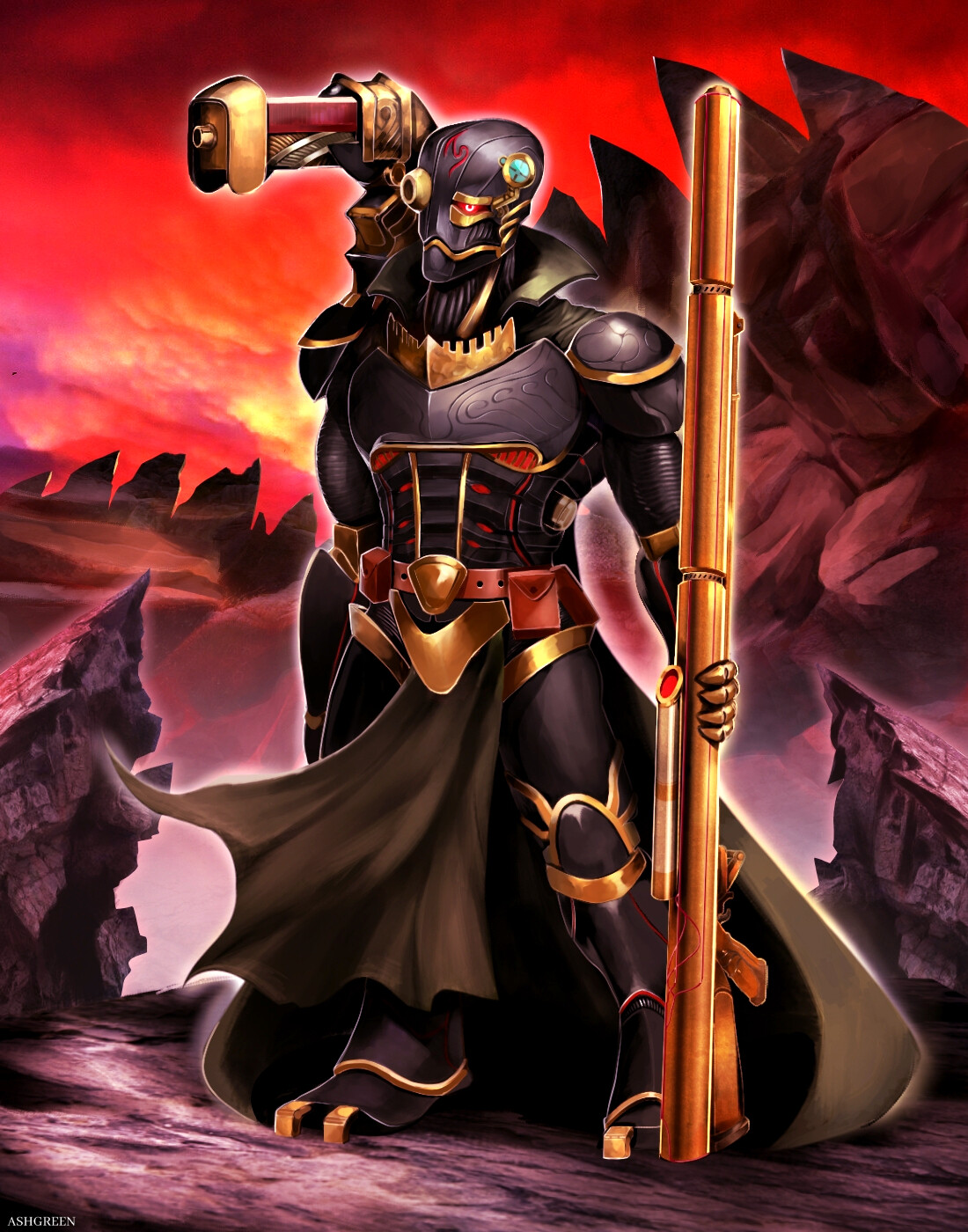 ArtStation - Warforged Artificer Artillerist