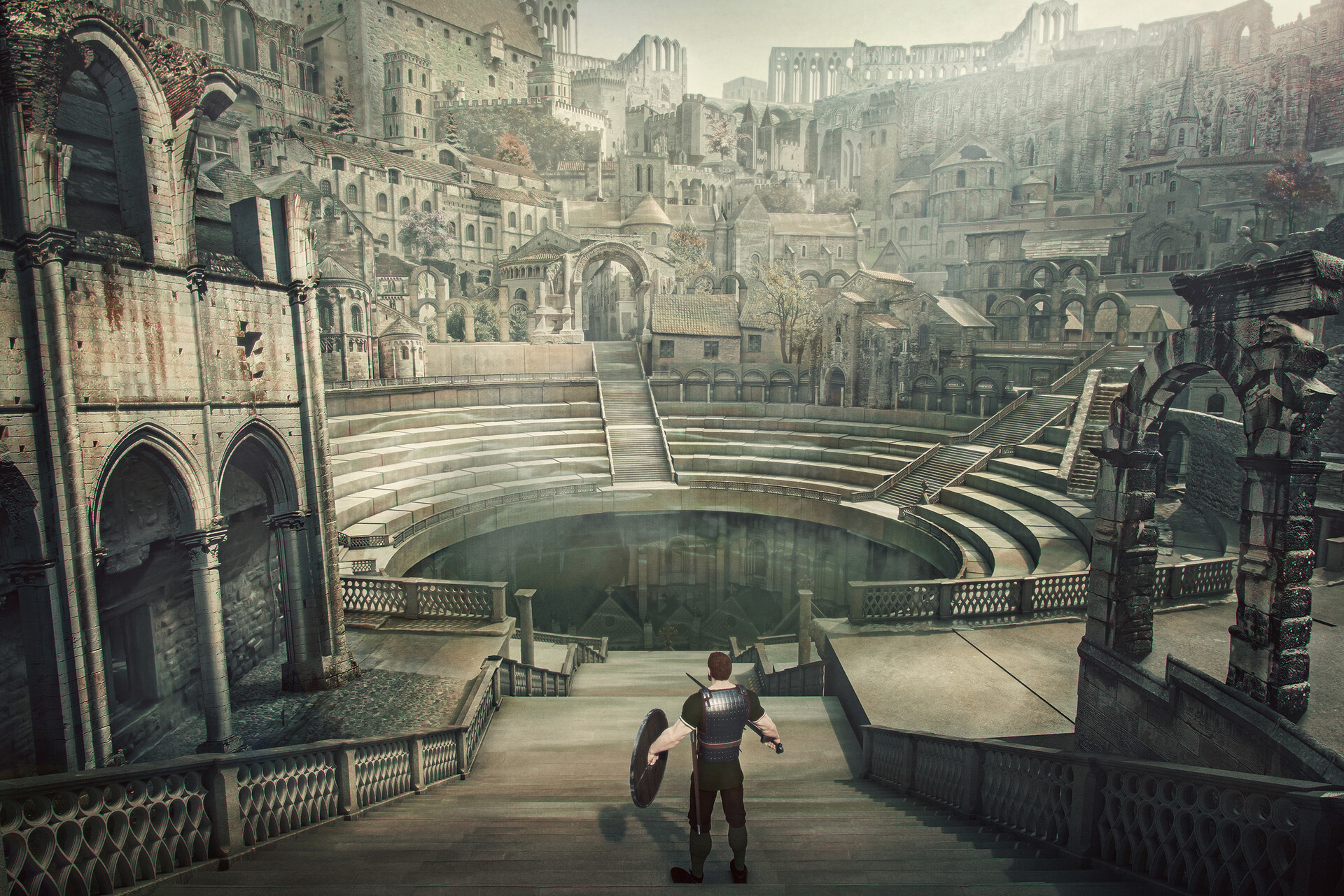 ArtStation - Earth Castle Amphiteatre