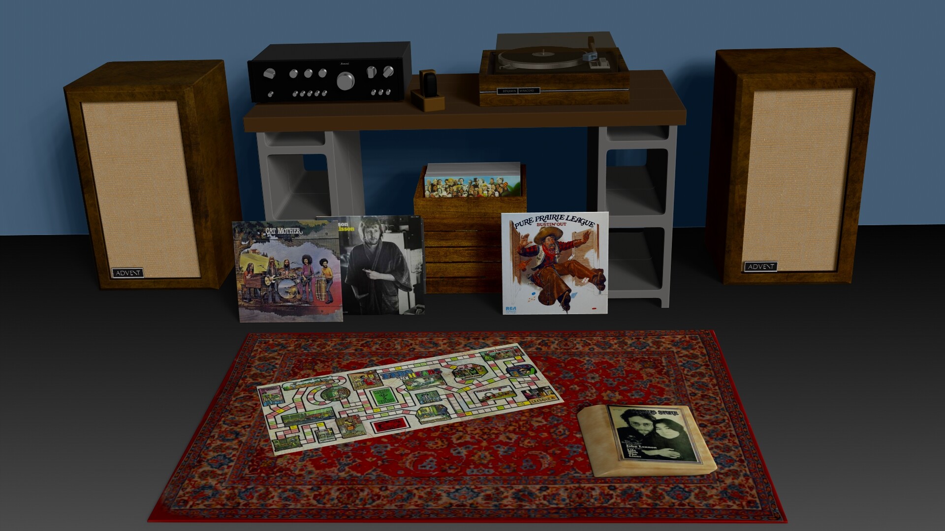 ArtStation - First Hi-Fi stereo system