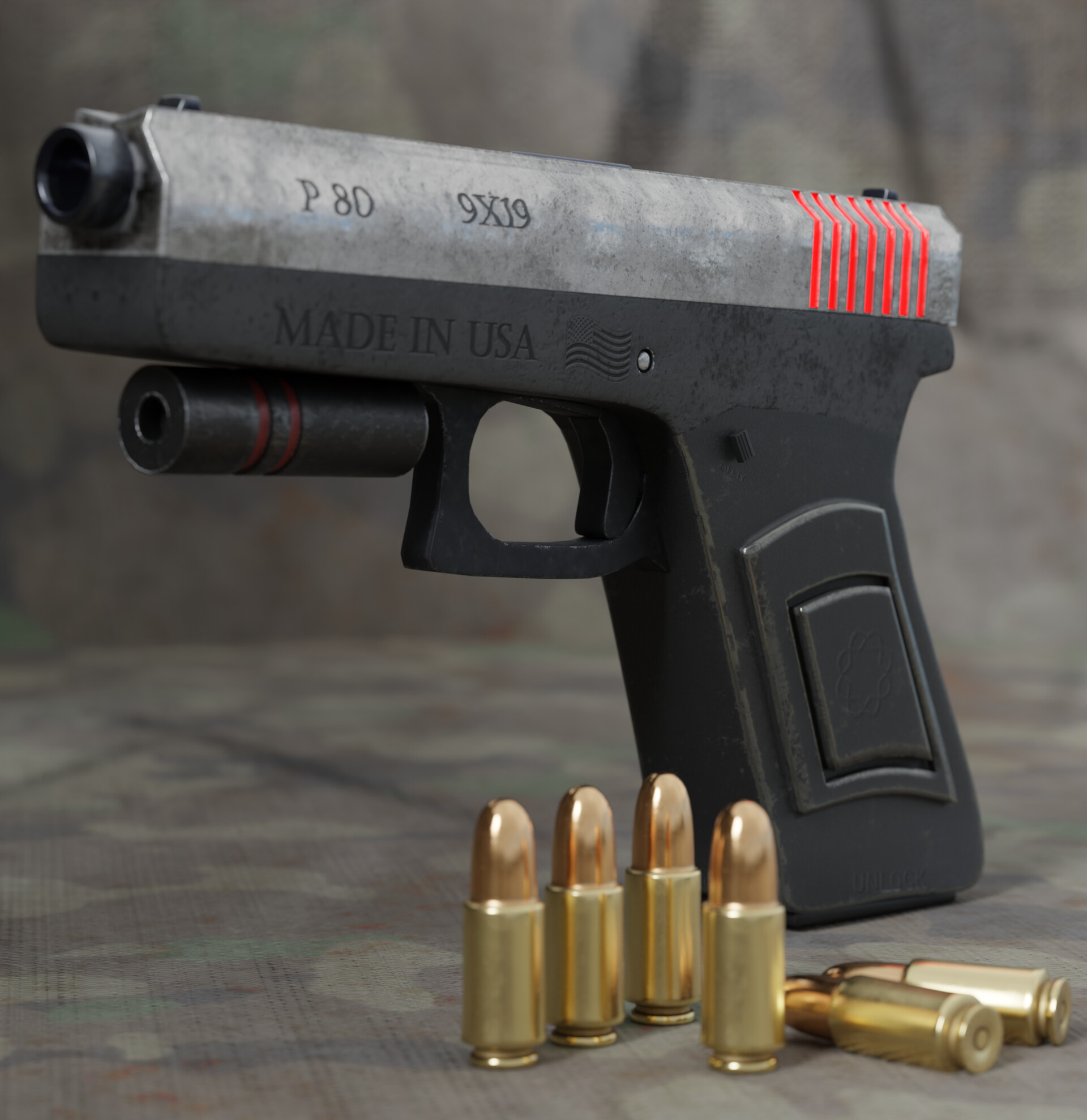 ArtStation - Glock 19