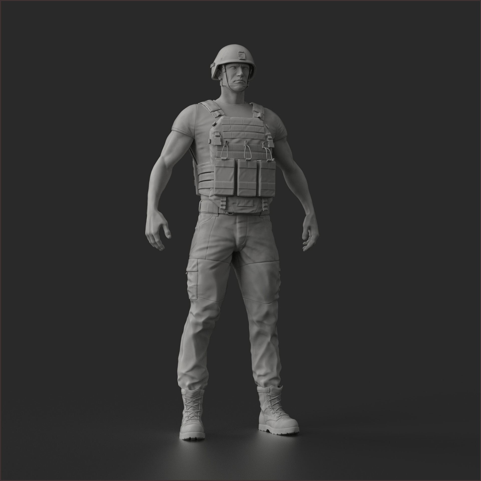 ArtStation - Soldier