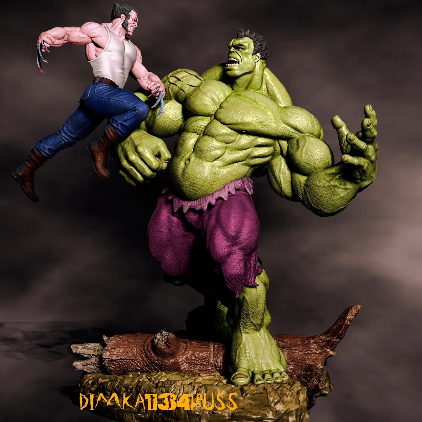 ArtStation - x man hulk