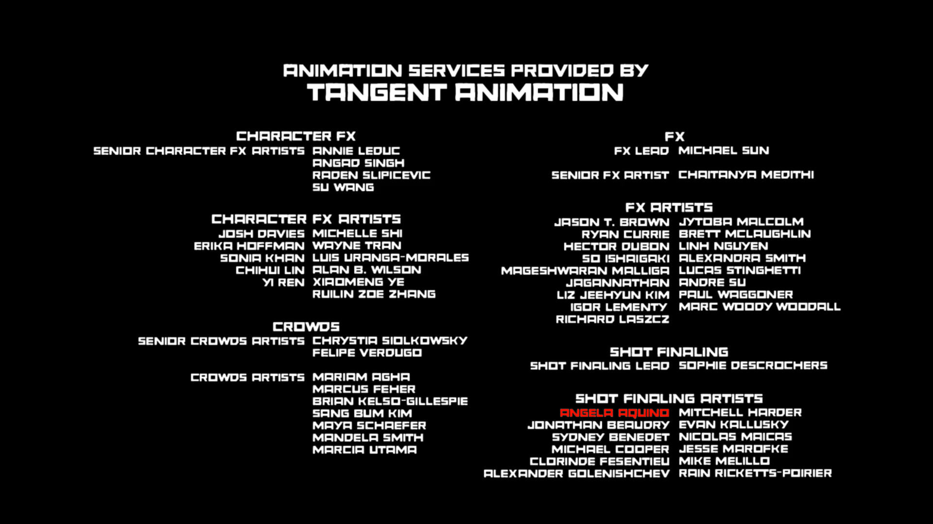 Angela Aquino - Shot Finaling Work | Maya and The Three