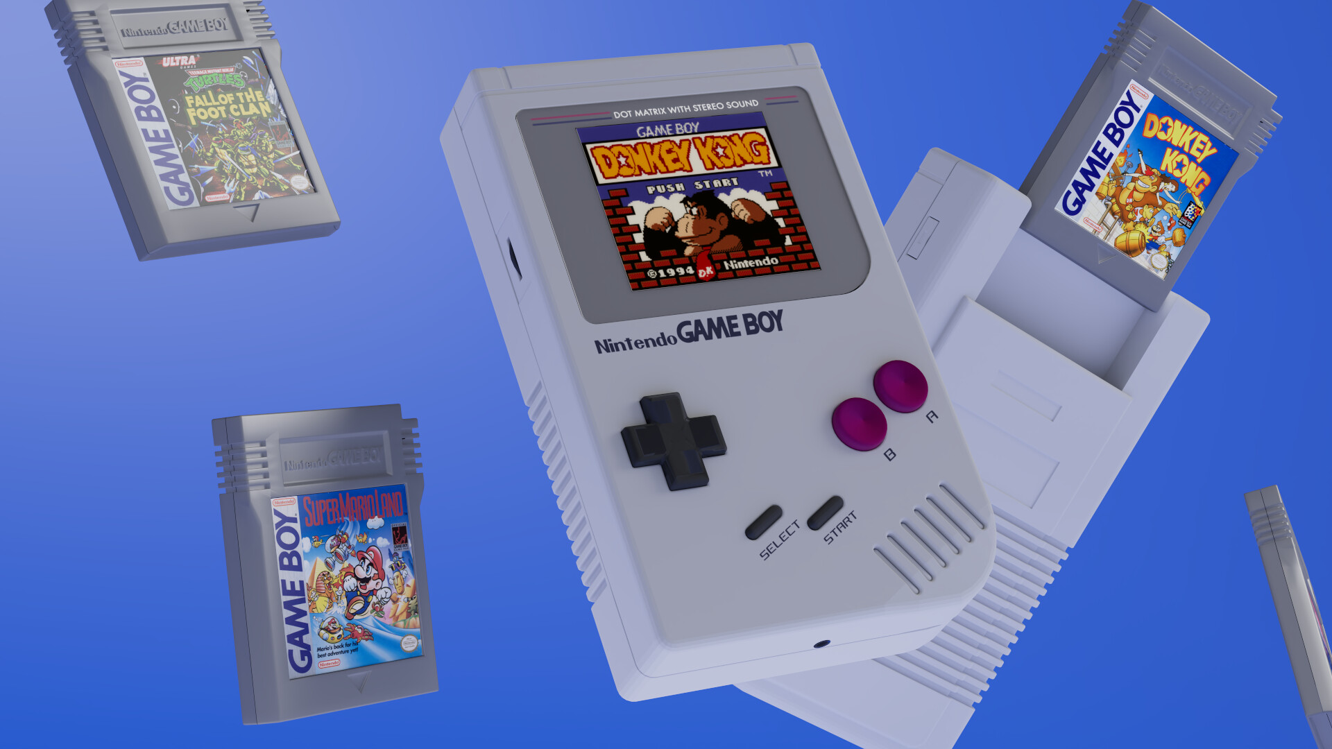 ArtStation - Nintendo Gameboy