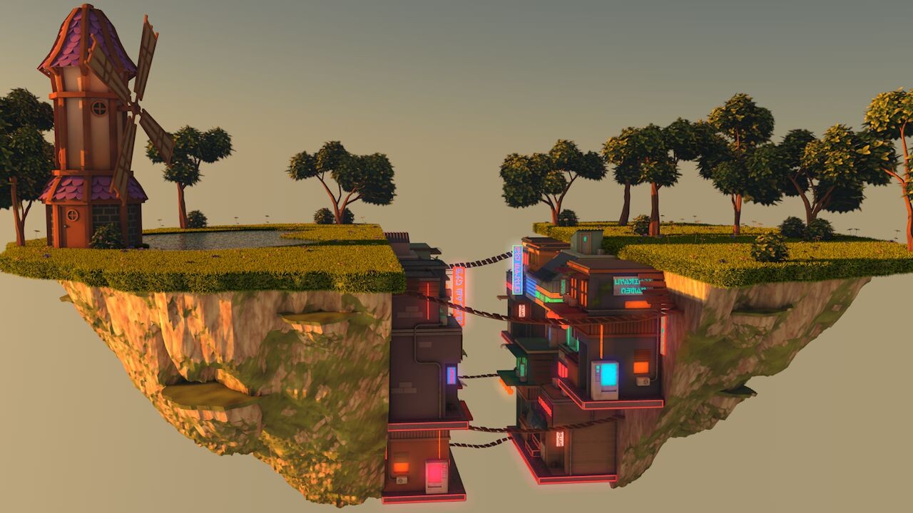 ArtStation - College 3D project