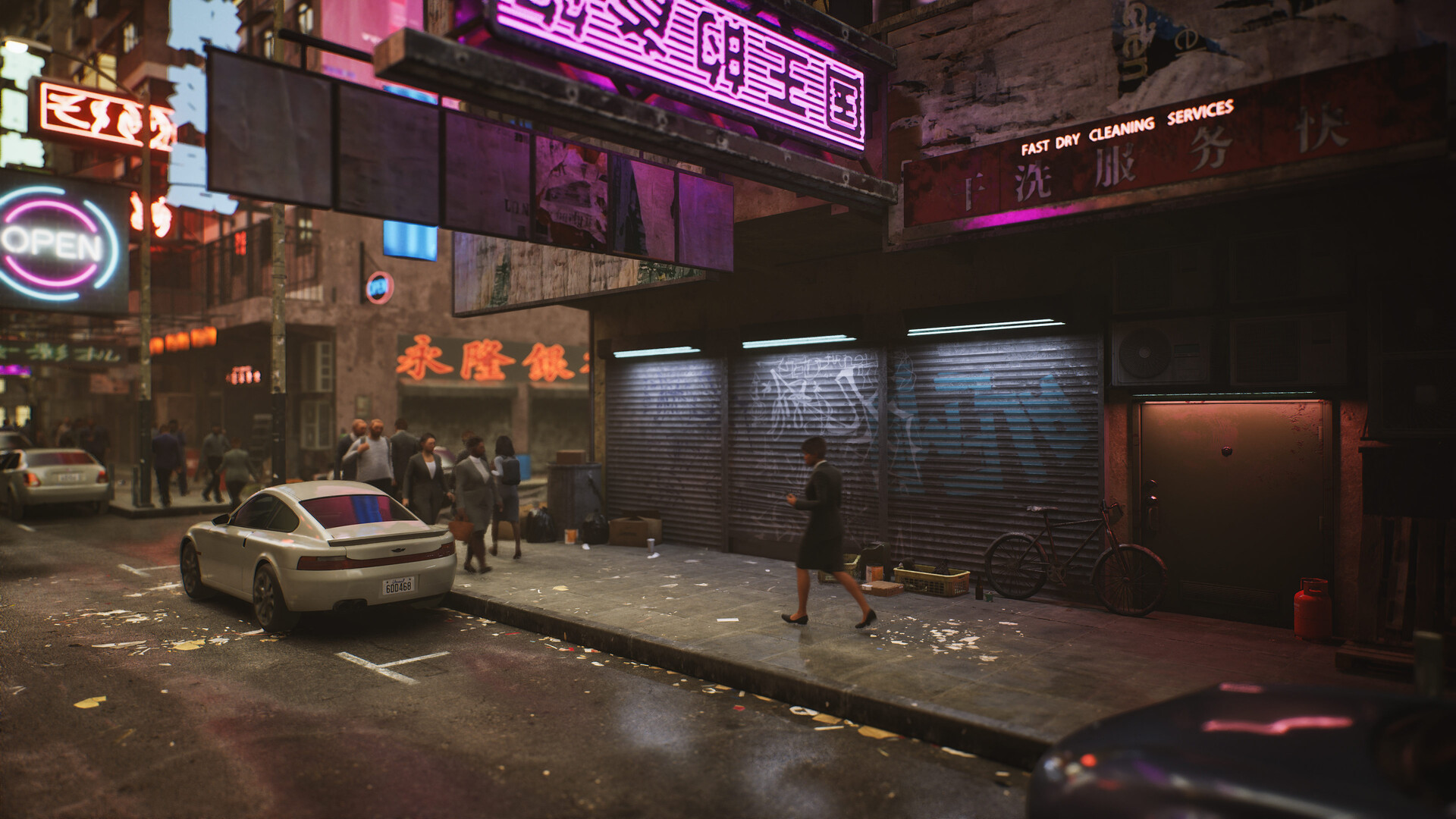 Pasquale Scionti - Walking in Hong Kong created with Unreal Engine 5 ...
