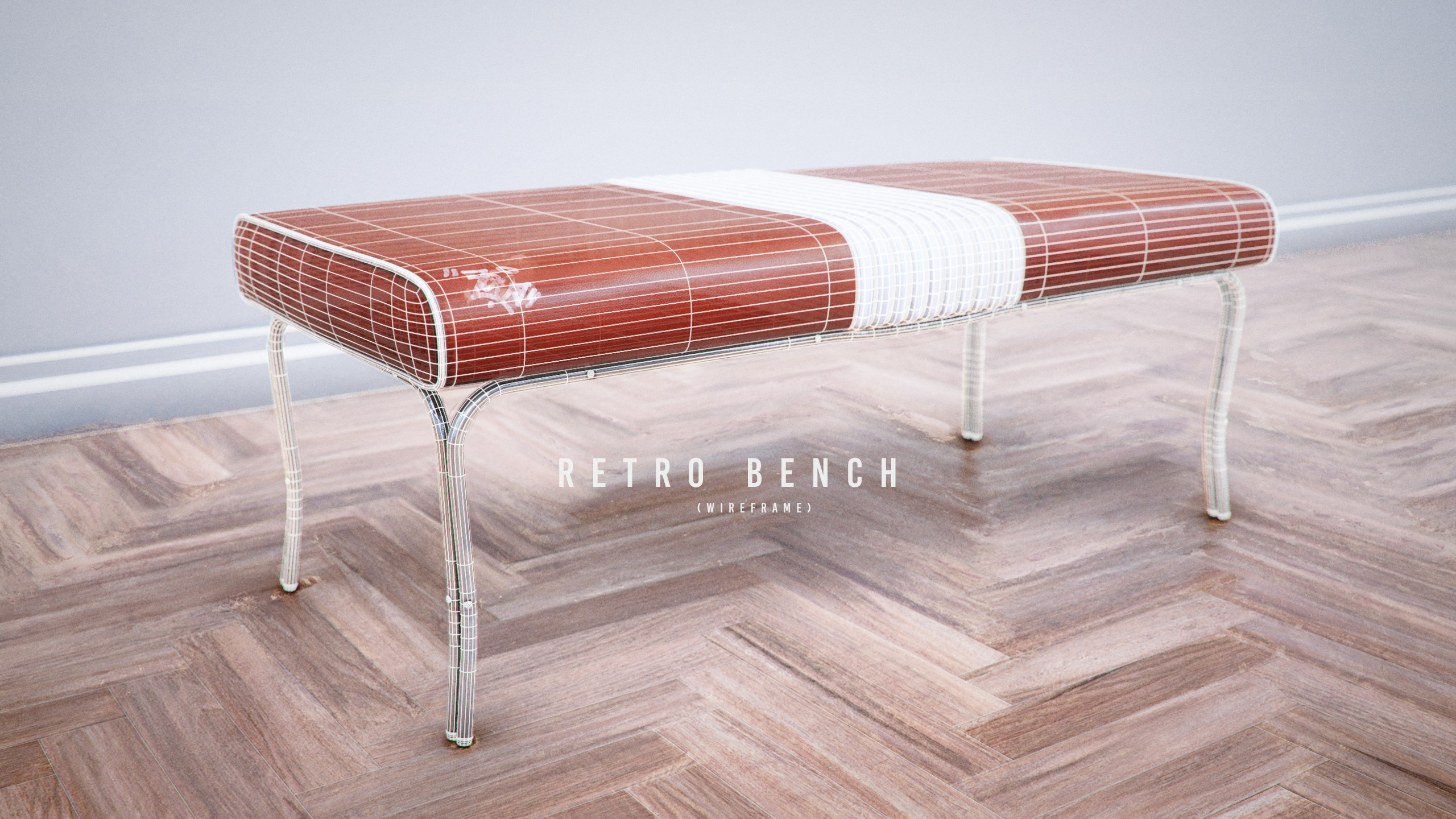 Art of Alexandre Orlans - Retro Bench