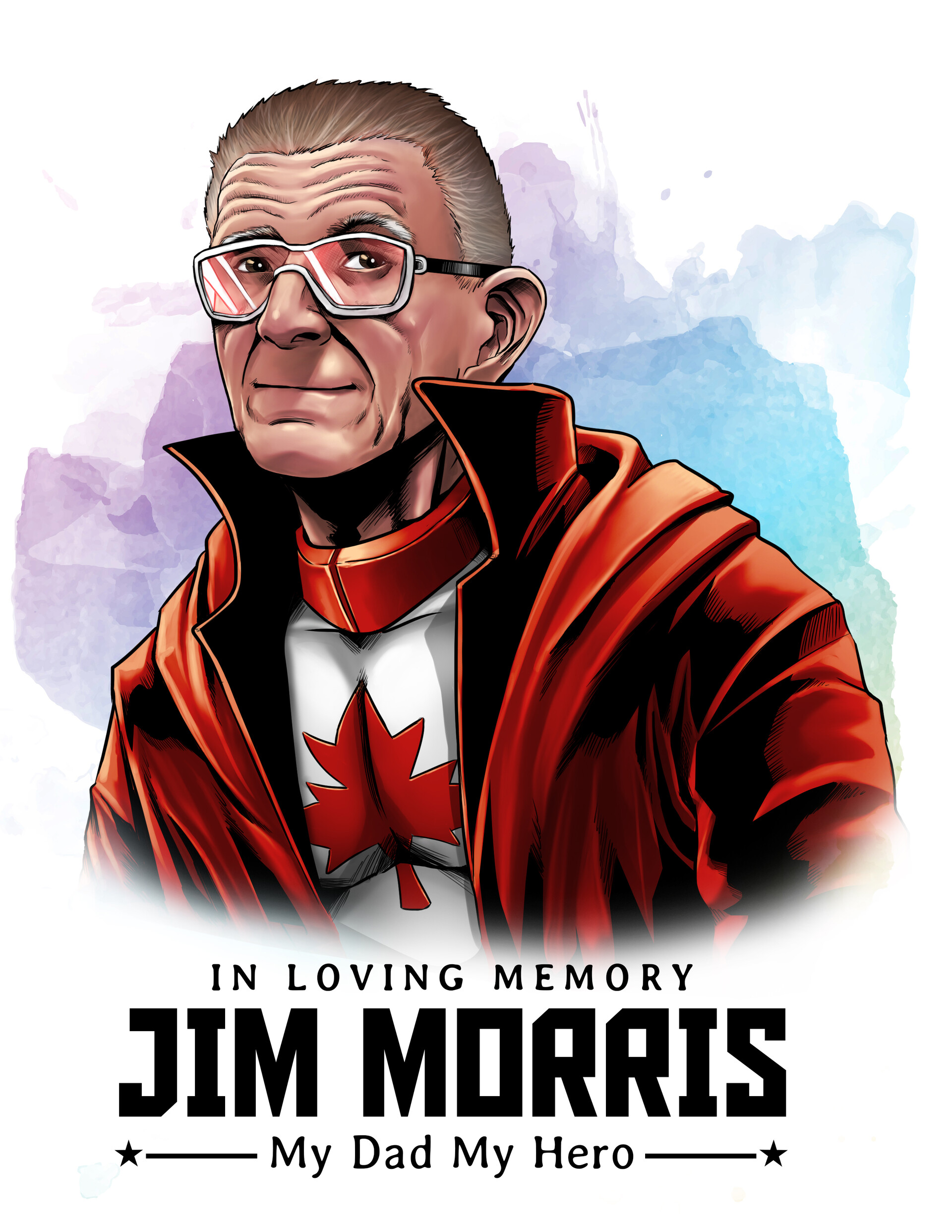 ArtStation - The Supers - Jim Morris RIP