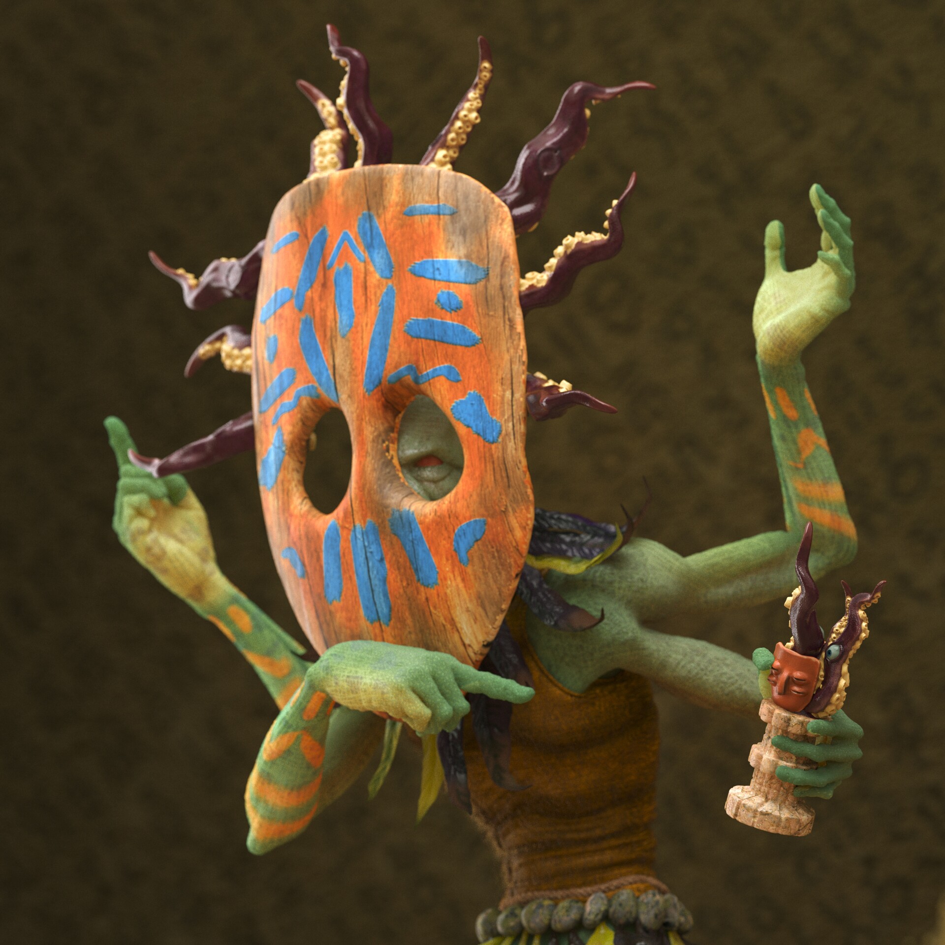 ArtStation - Alien Shaman