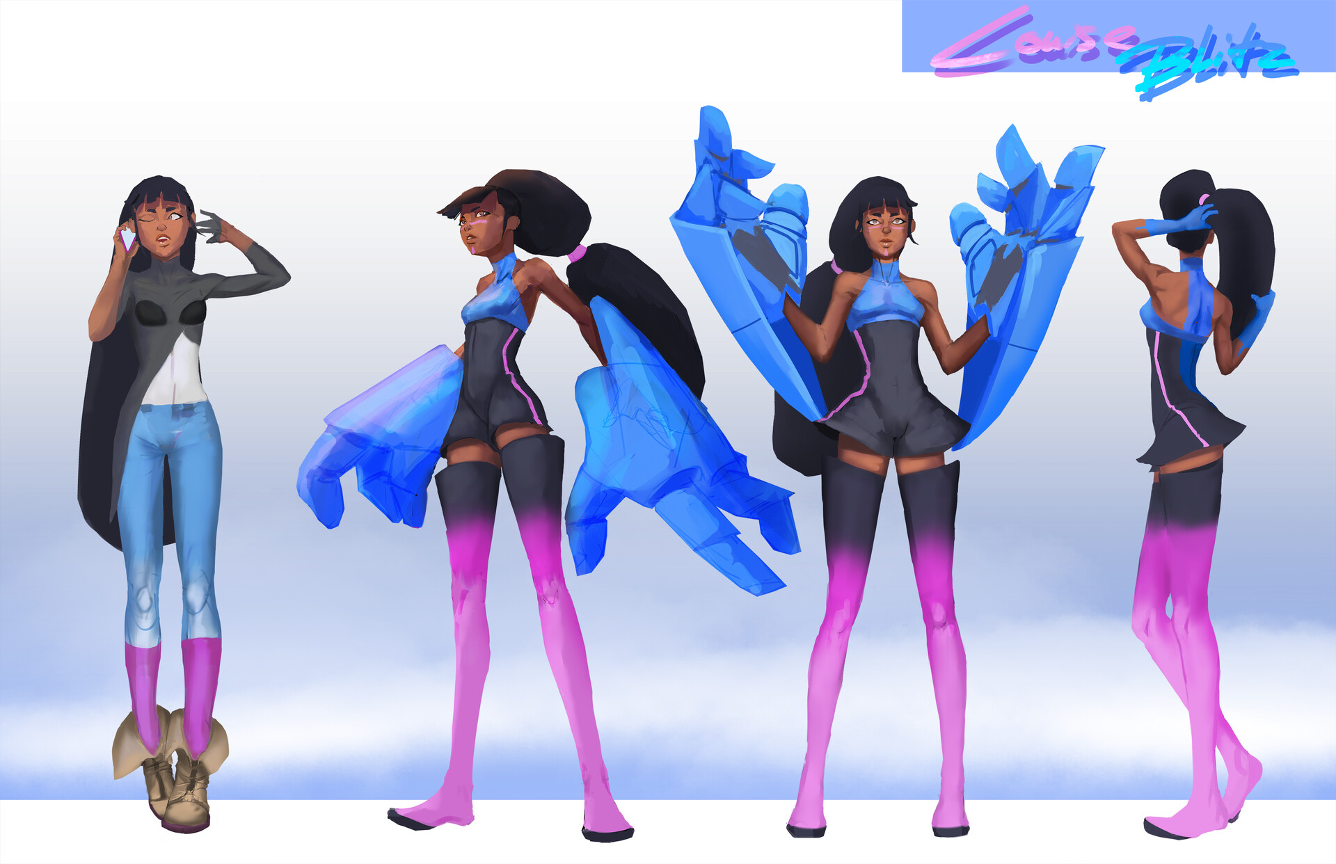 ArtStation - Louise Aka Blitz