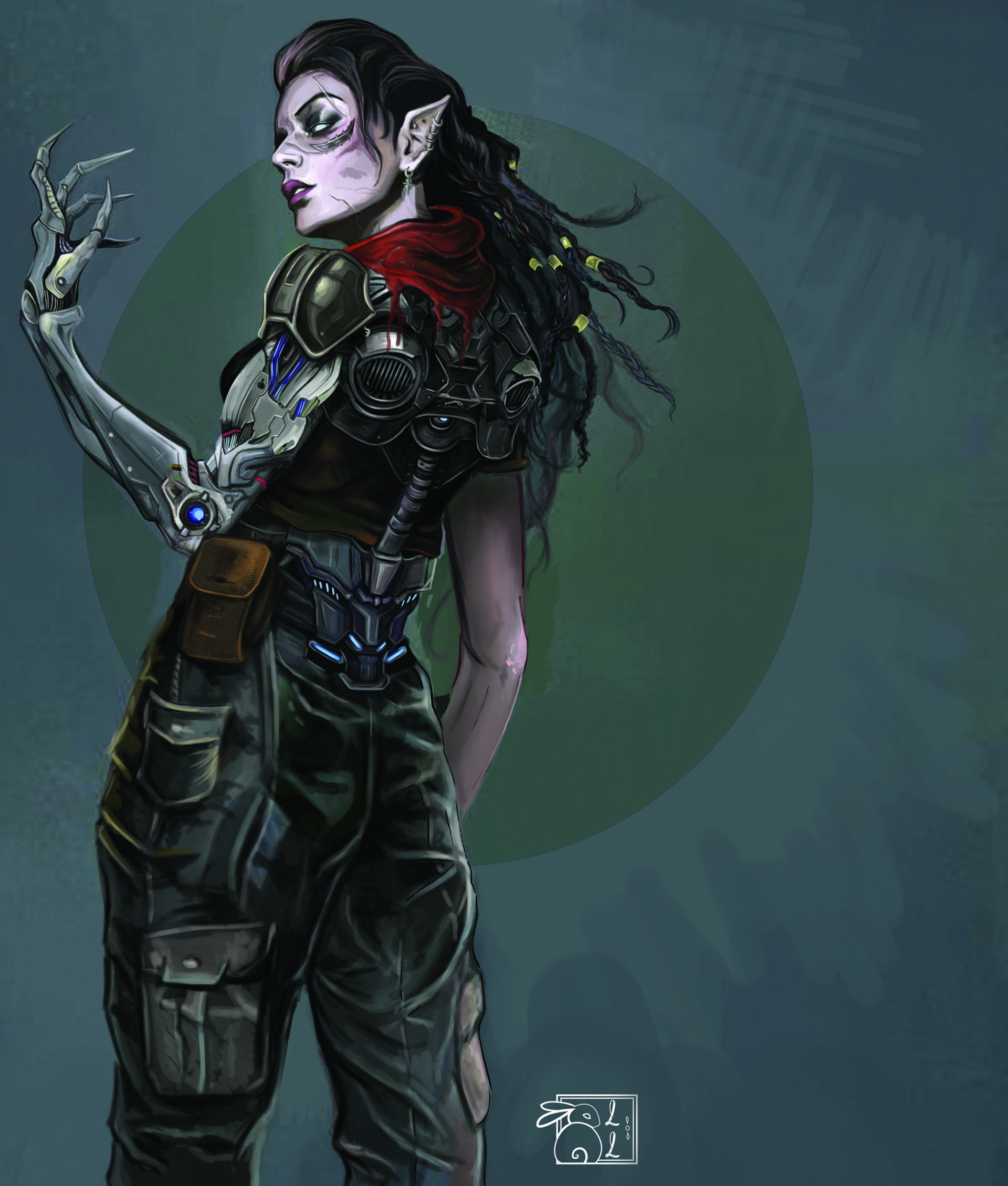 ArtStation - Concept for space pirate