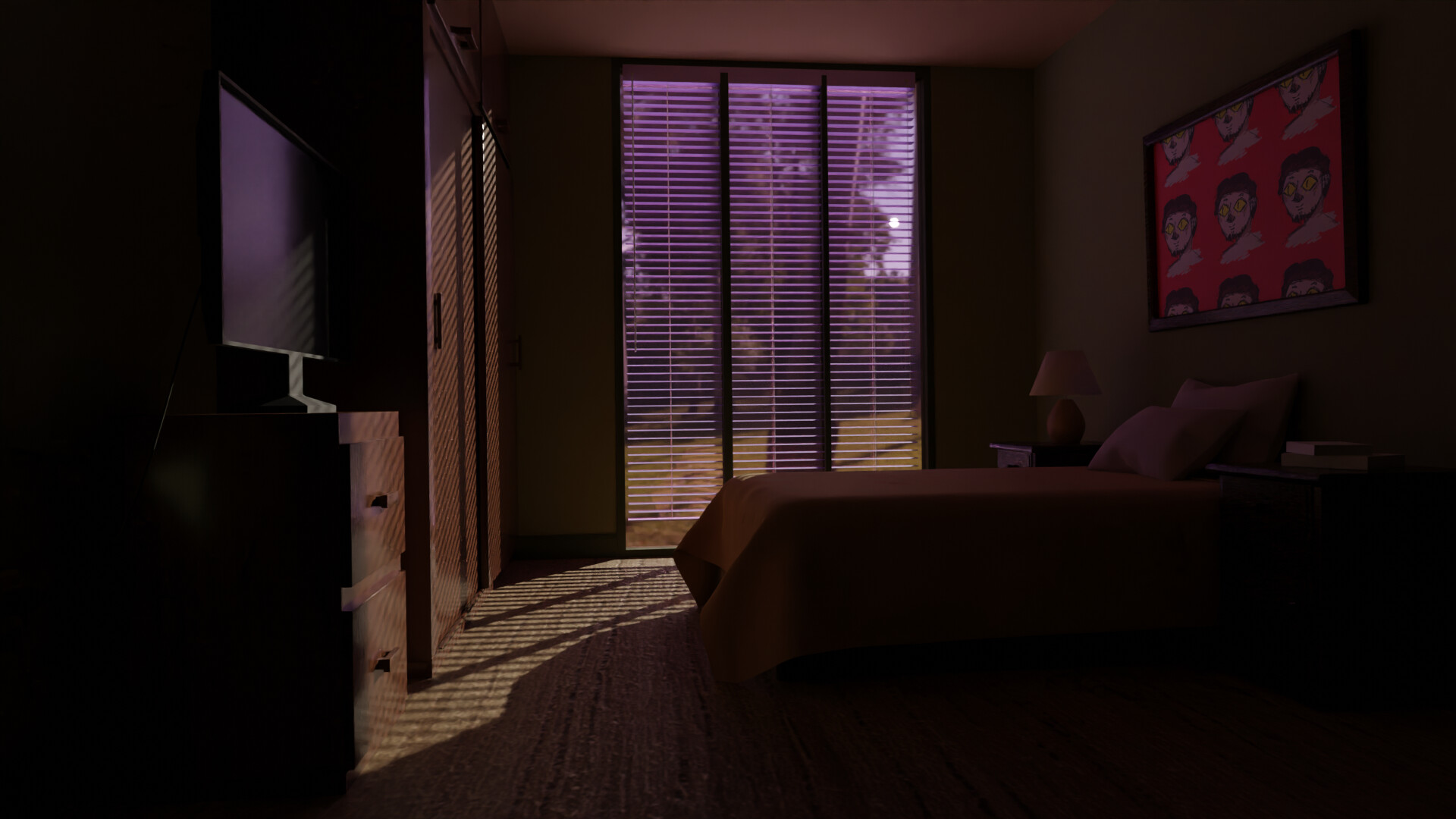 ArtStation - Hotel room