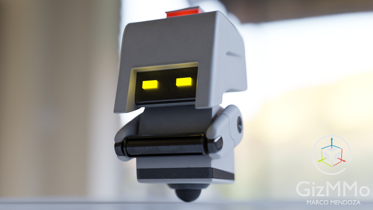 ArtStation - Mo - Wall E - Blender