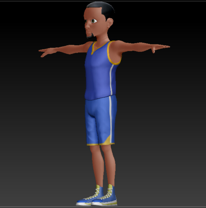 ArtStation - Steph Curry Character