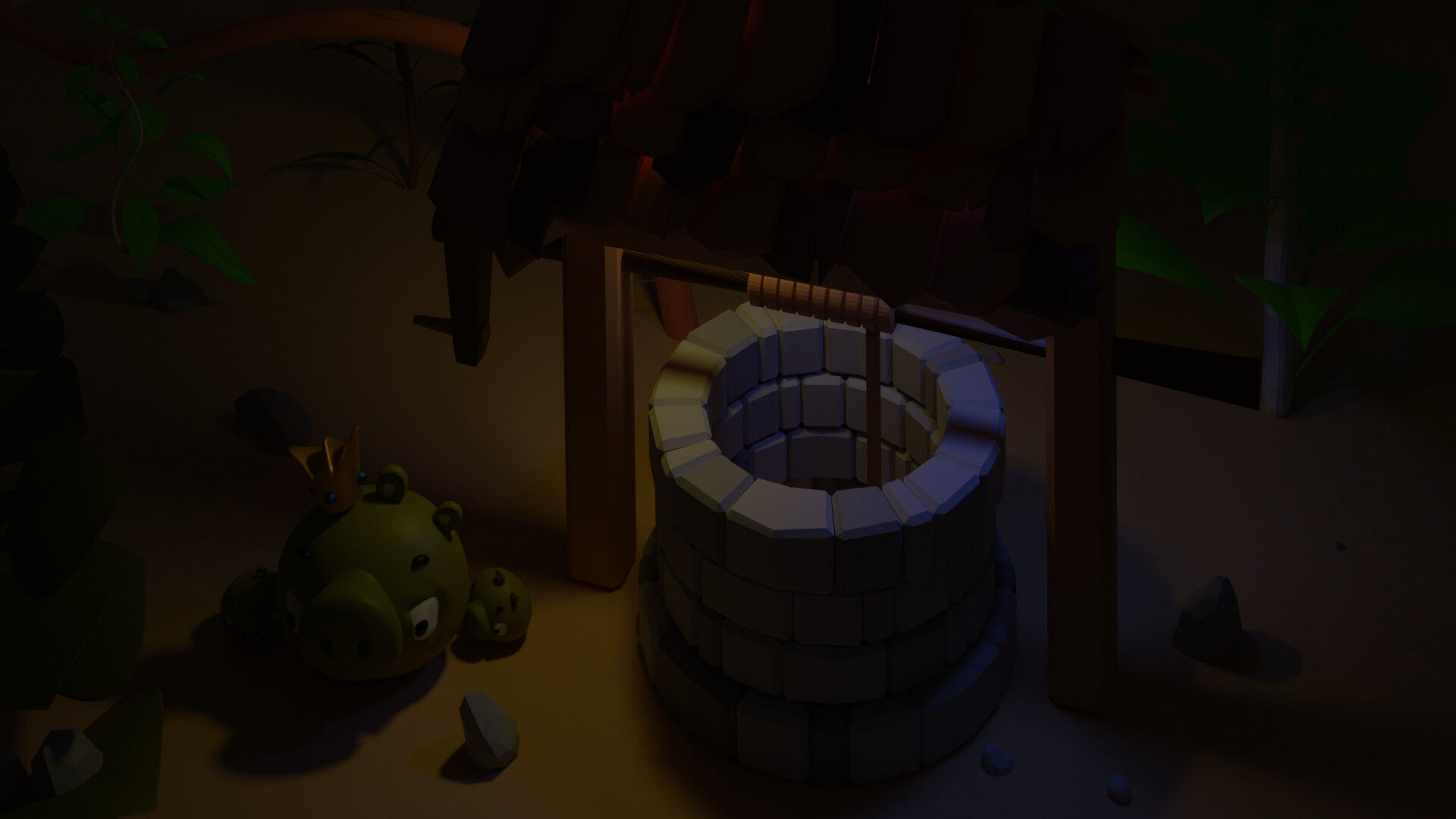 ArtStation - Piggies getting lost