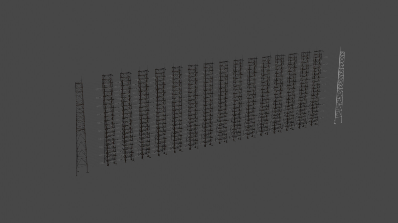 Among Models - Chernobyl RLS Radar 5N32 Duga 3D model