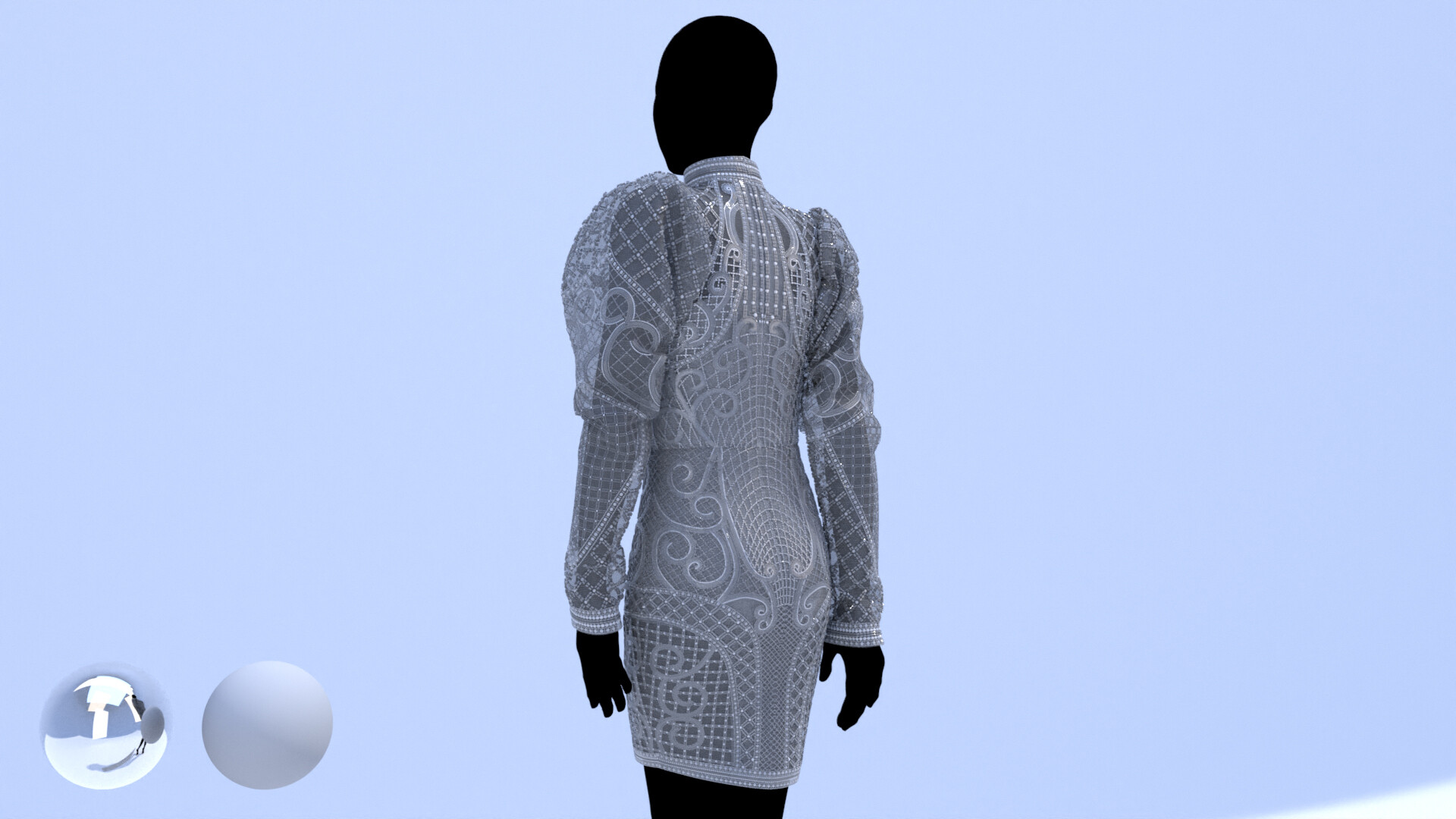 Chrysa Kipourou - Sequin Dress