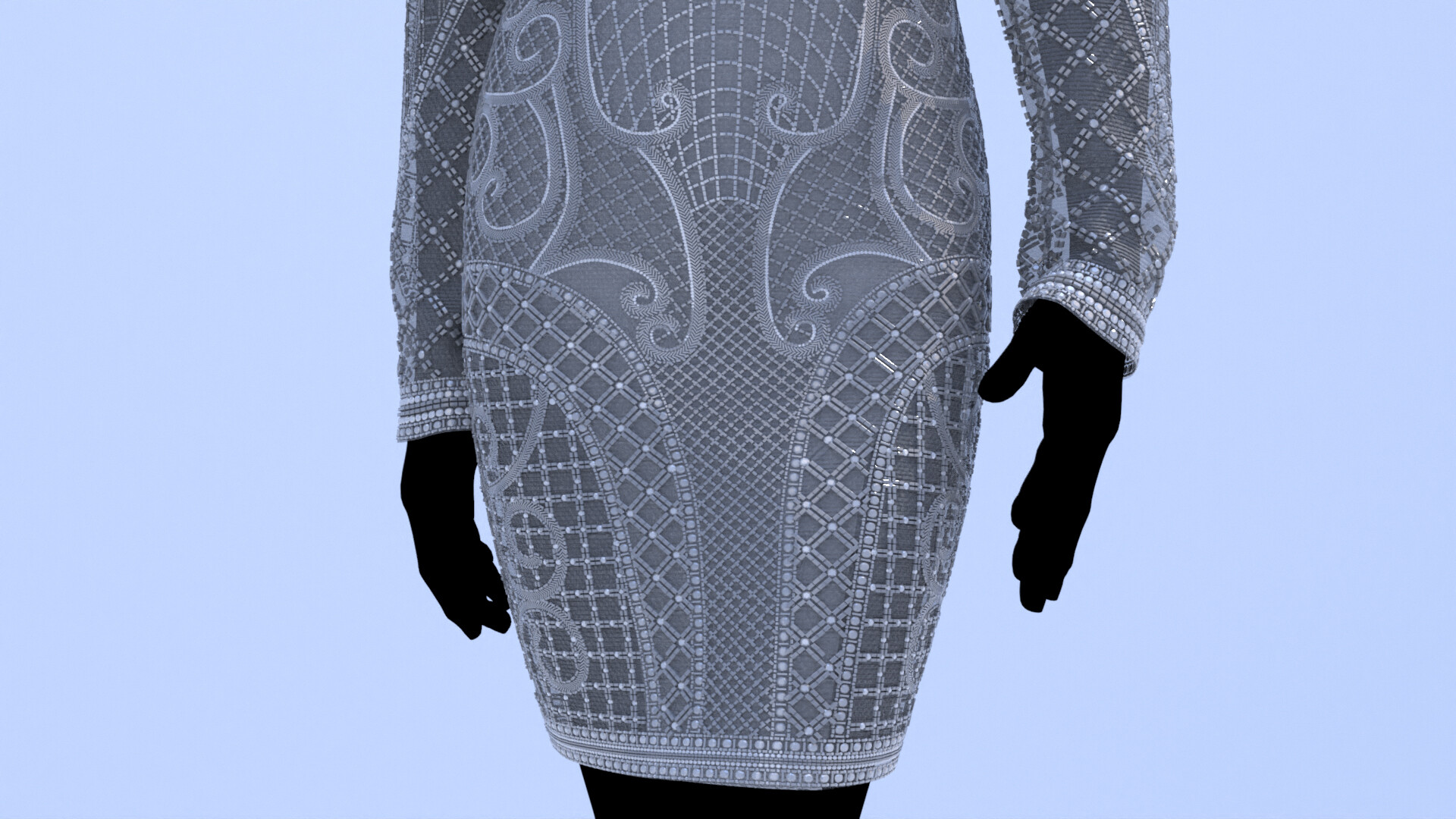 Chrysa Kipourou - Sequin Dress