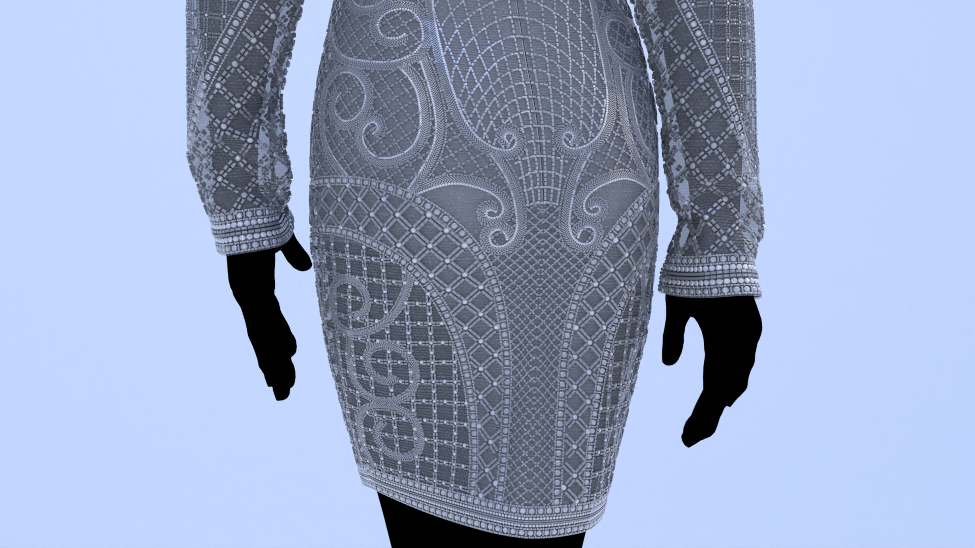 Chrysa Kipourou - Sequin Dress