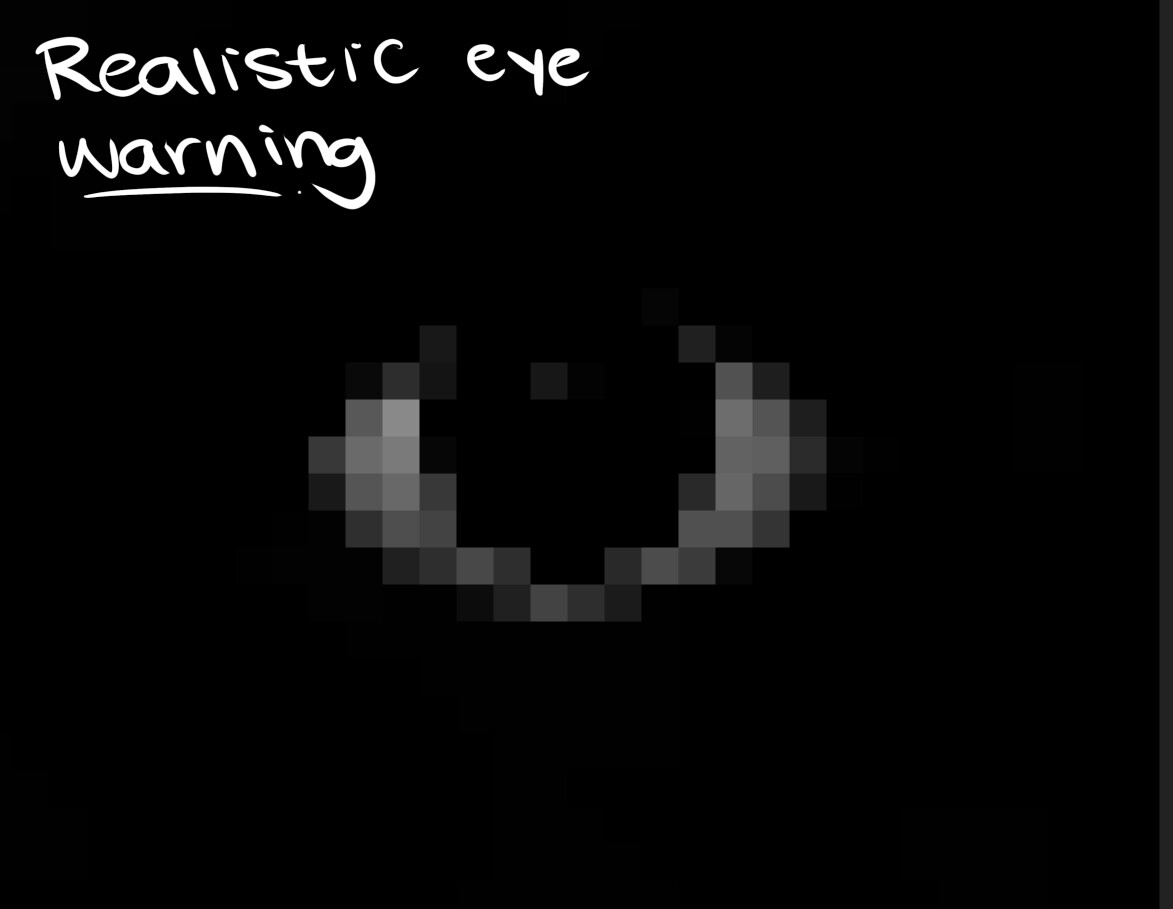 ArtStation - realistic eye in the dark