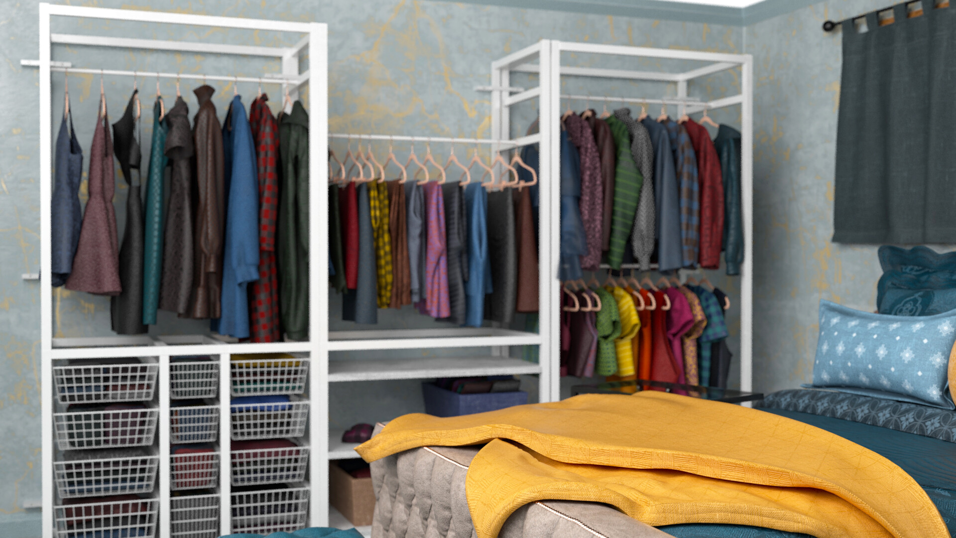 Chrysa Kipourou - Bedroom Project