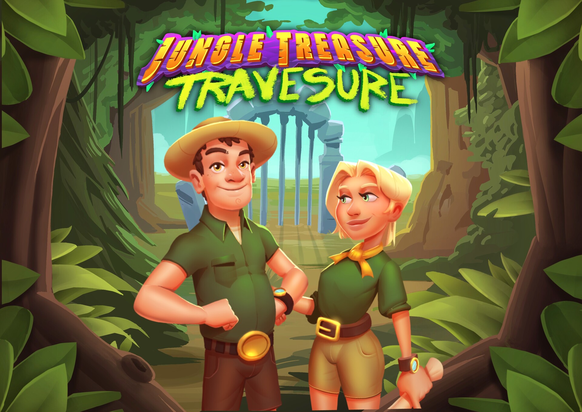 ArtStation - Jungle Treasure