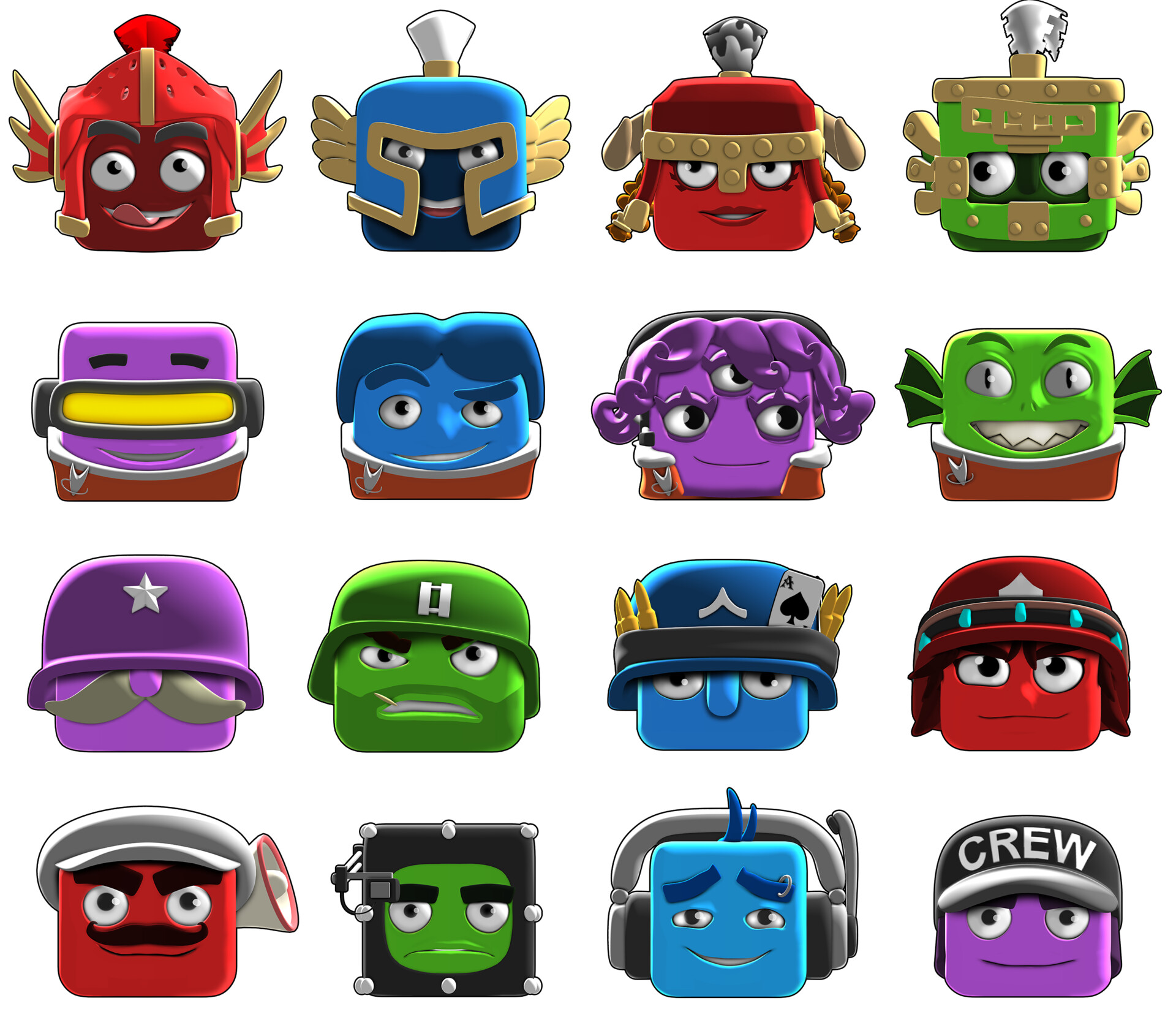 ArtStation - Jump Stars Characters