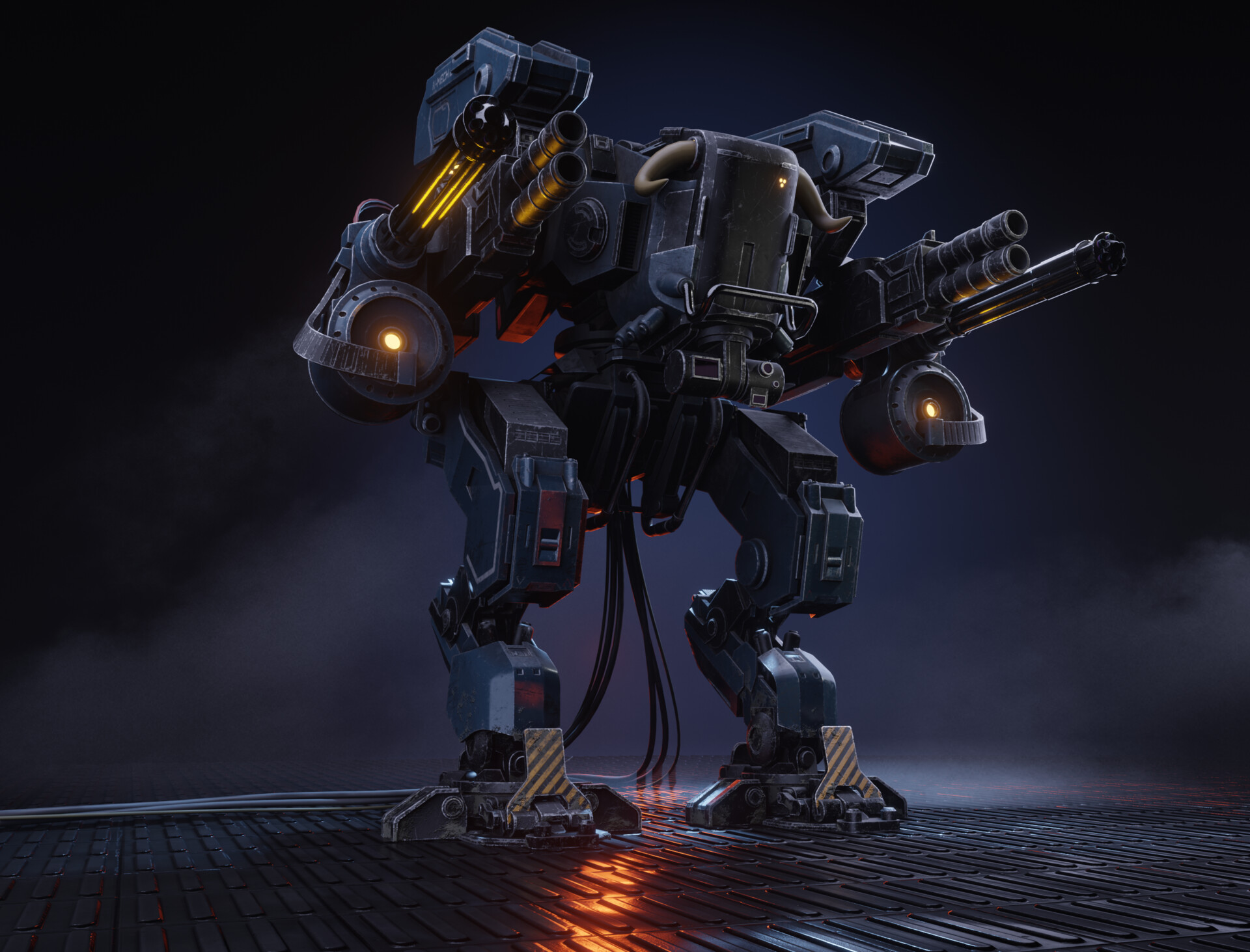 ArtStation - my mech:)
