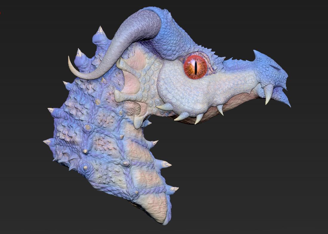 ArtStation - Creature Bust