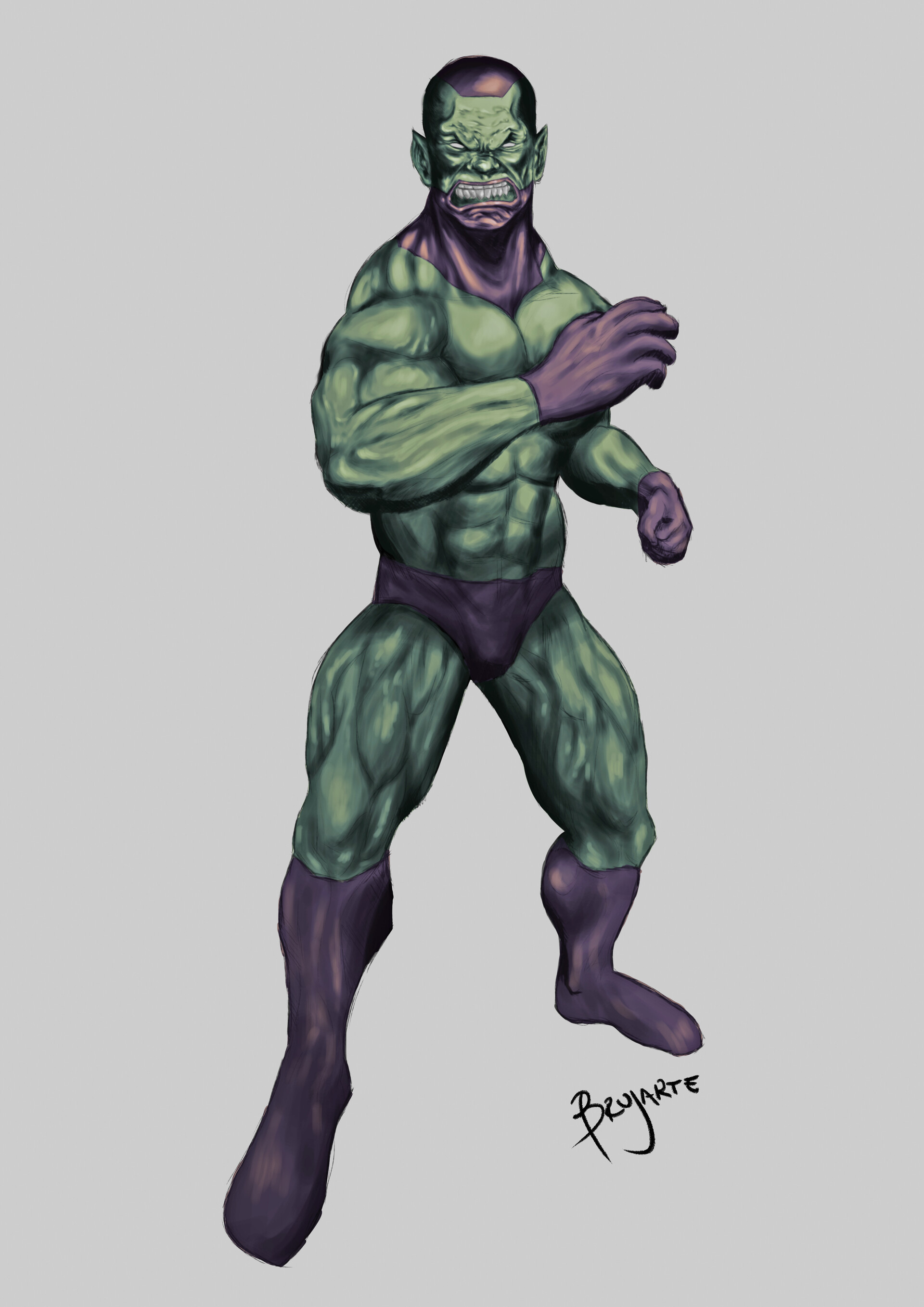 ArtStation - Freezer & Hulk Fusion