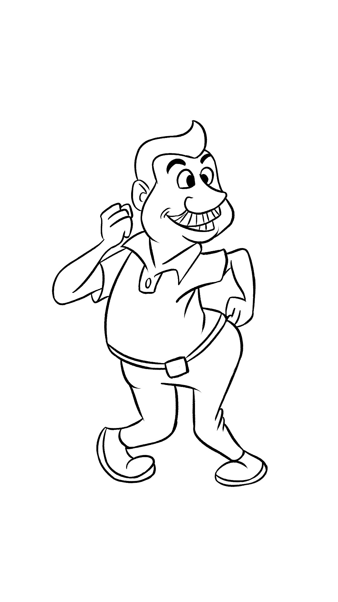 how to draw cartoon characters motu patlu