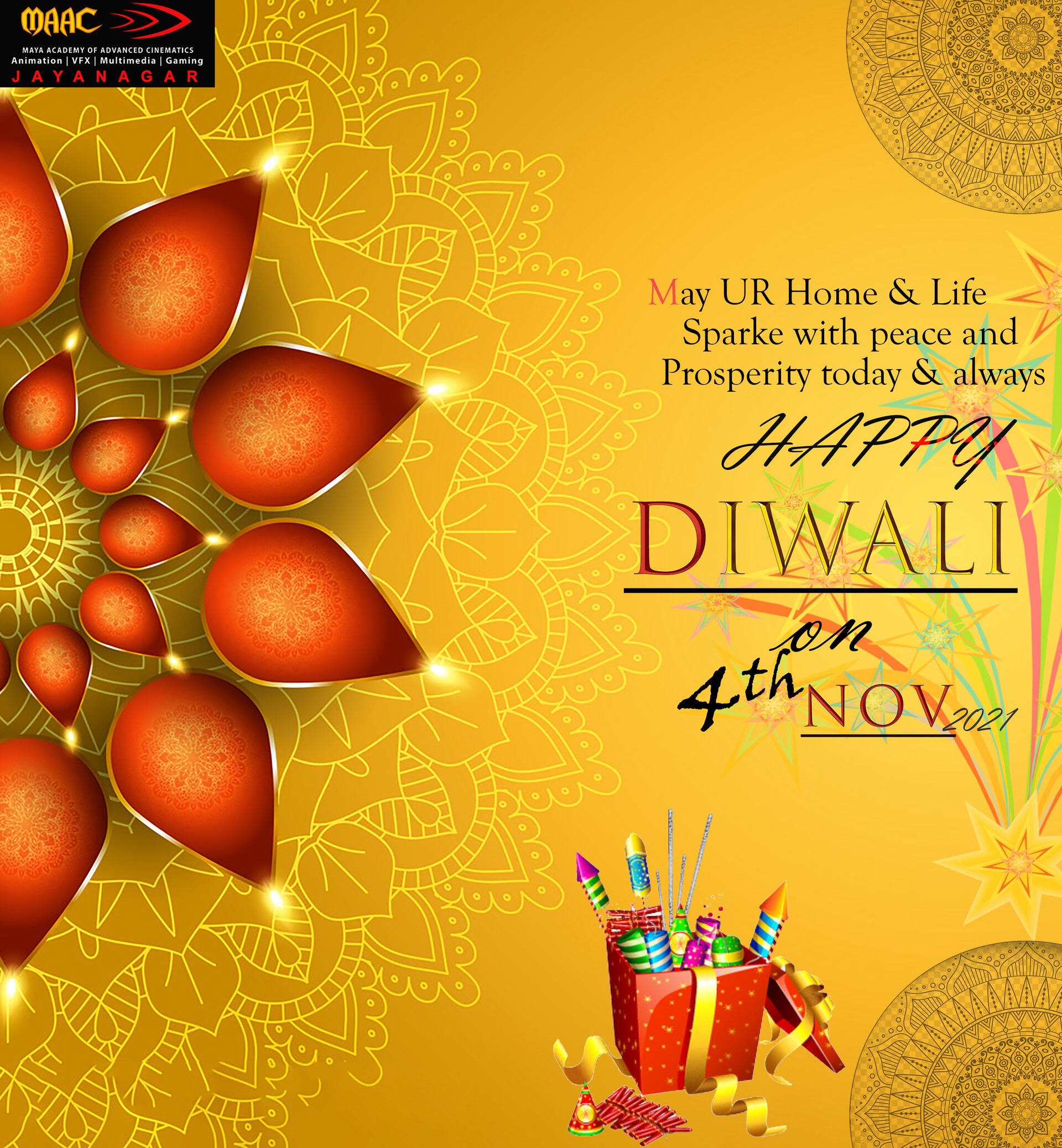 ArtStation - Diwali poster