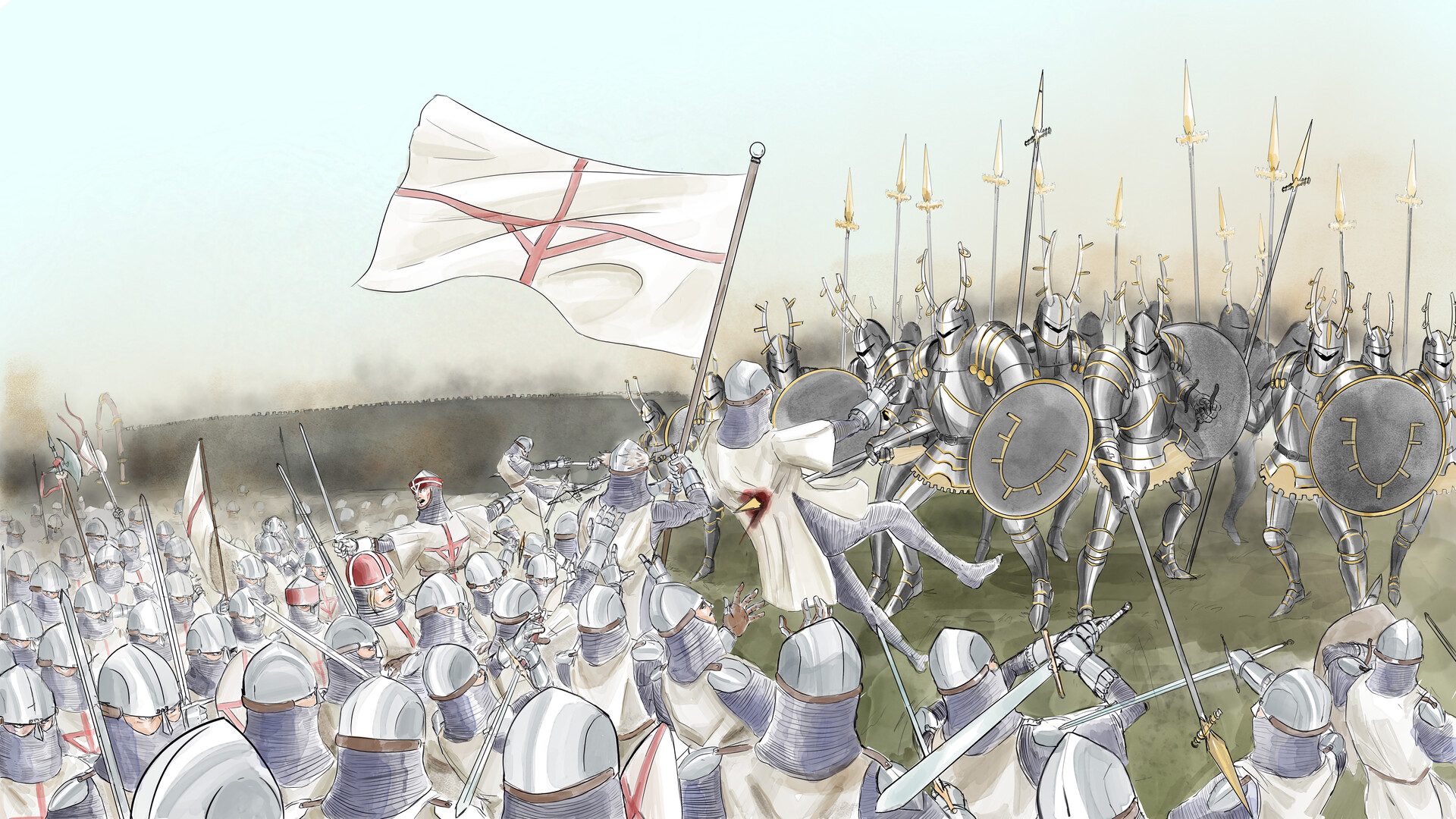 ArtStation - Battle on the Hill