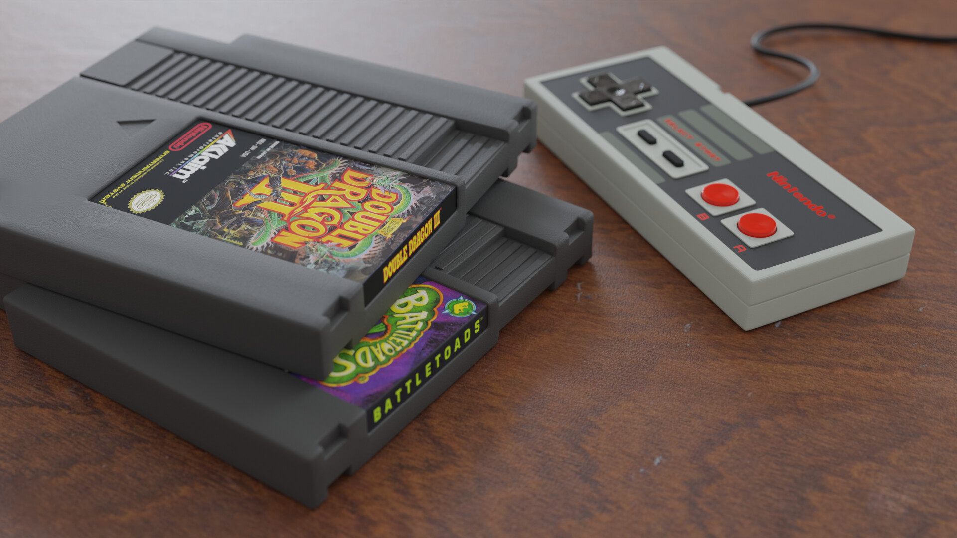 ArtStation - Nintendo Controller + Games