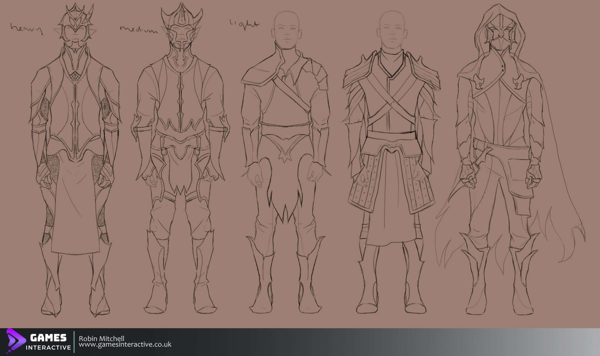 Robin Mitchell - Armor and other misc designs