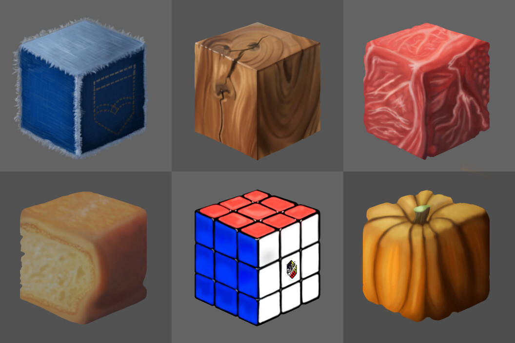 ArtStation - Material Cubes
