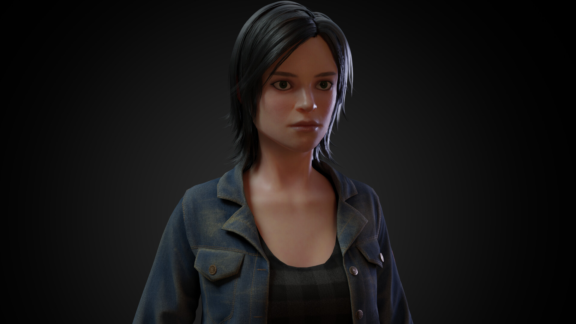 Rafael Monteiro - Bárbara - 3D character