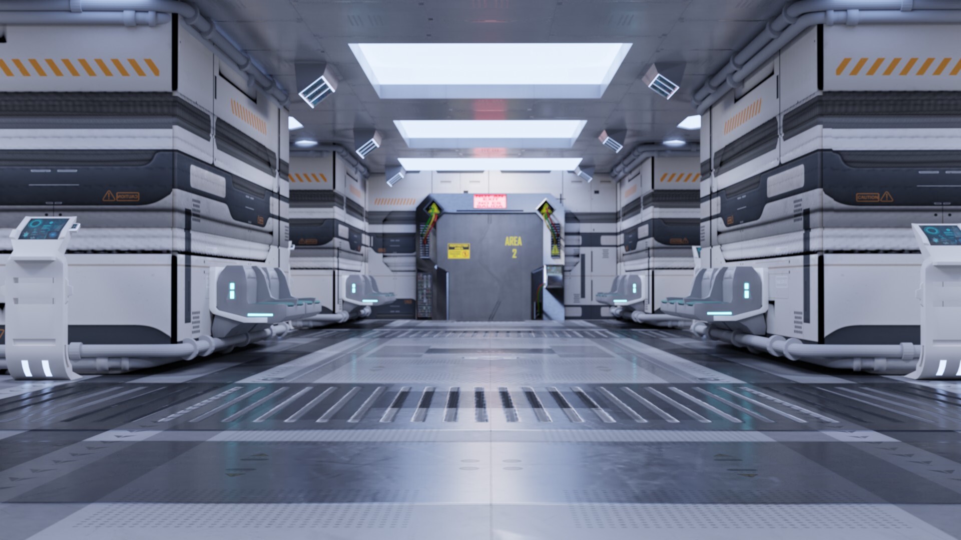 ArtStation - Sci-fi Room