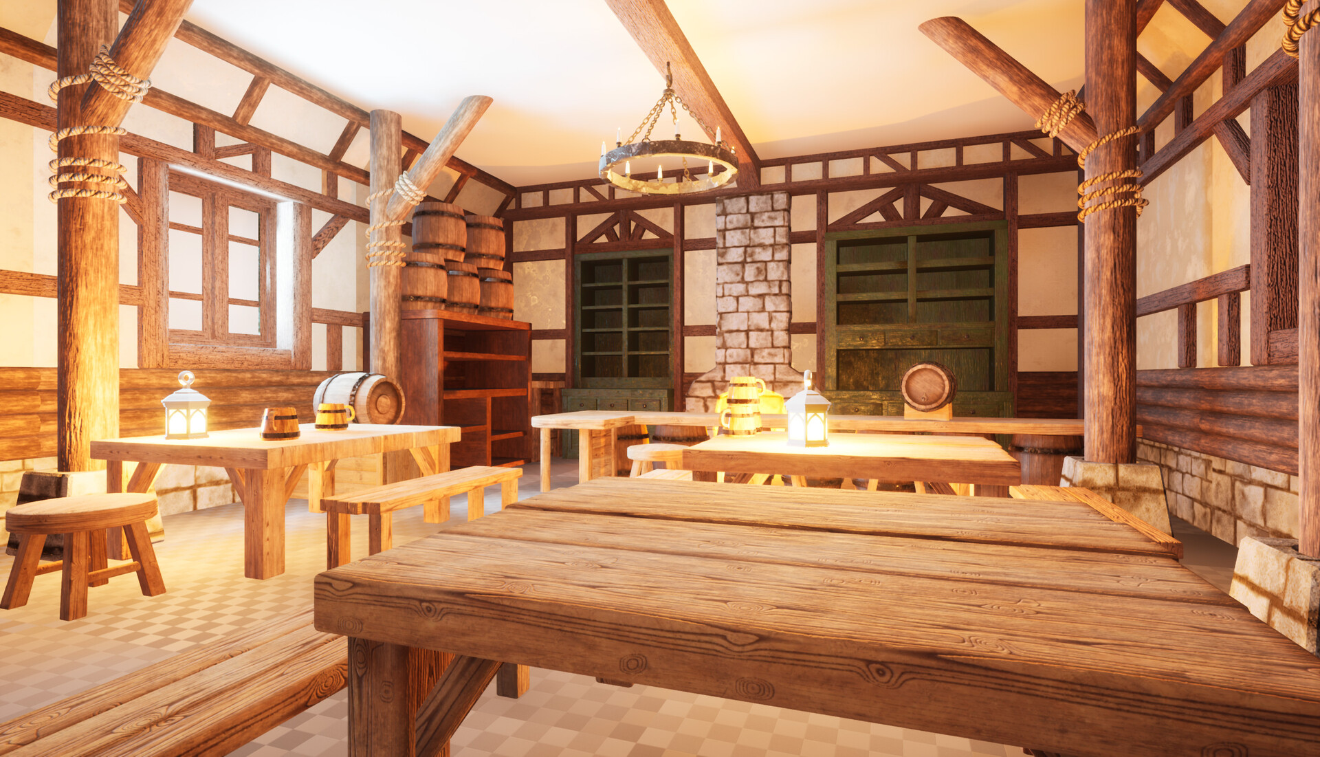 ArtStation - Tavern Project Breakdown