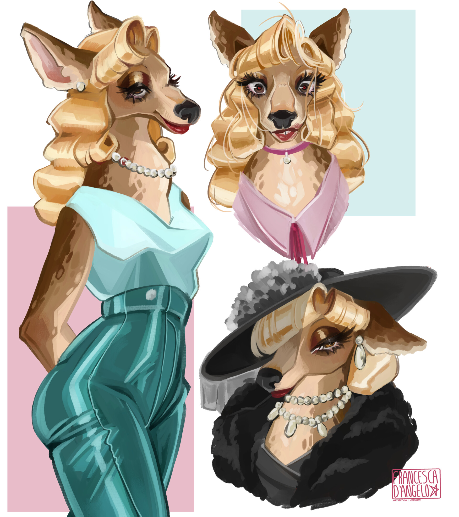 ArtStation - Blacksad OC - Diane Douglas