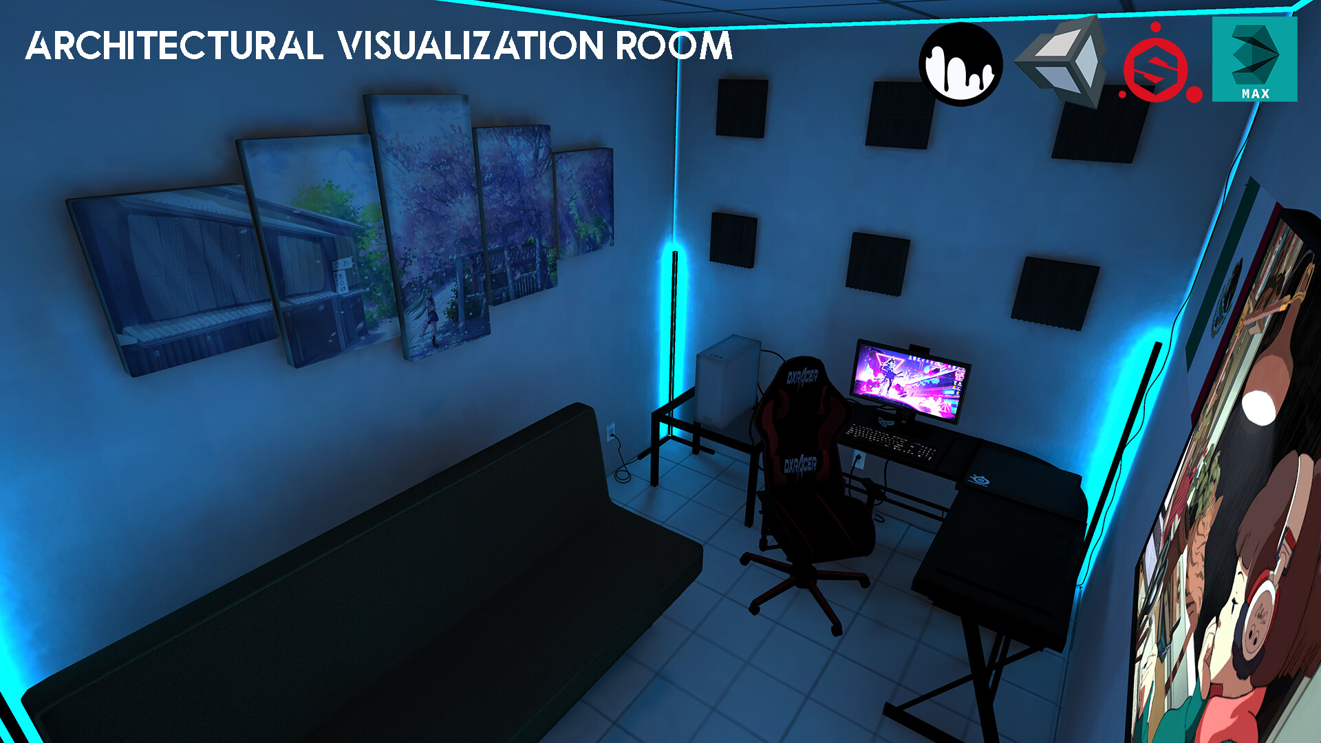 ArtStation - Architectural Visualization Room