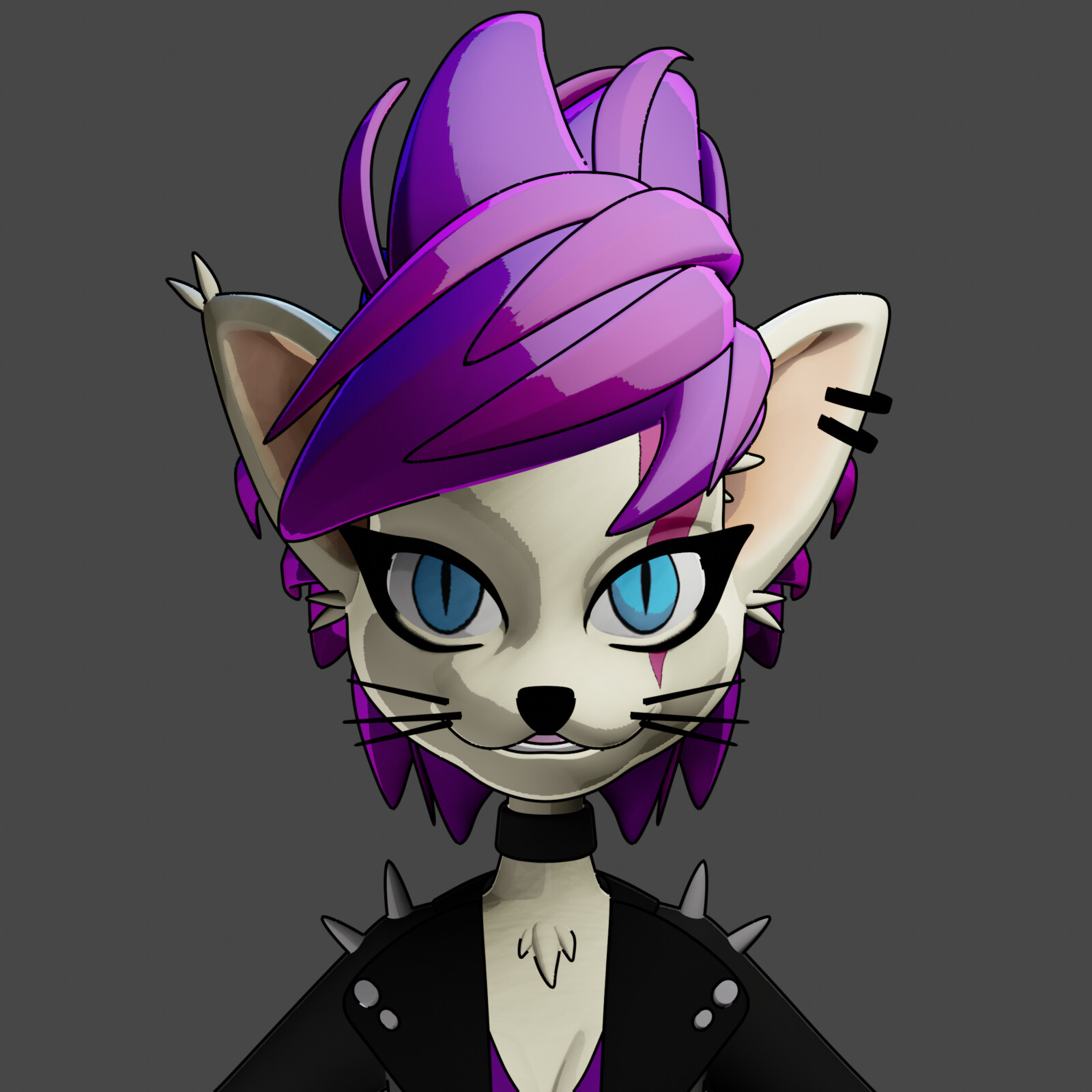 Iggy The Mad - Rocker Catgirl